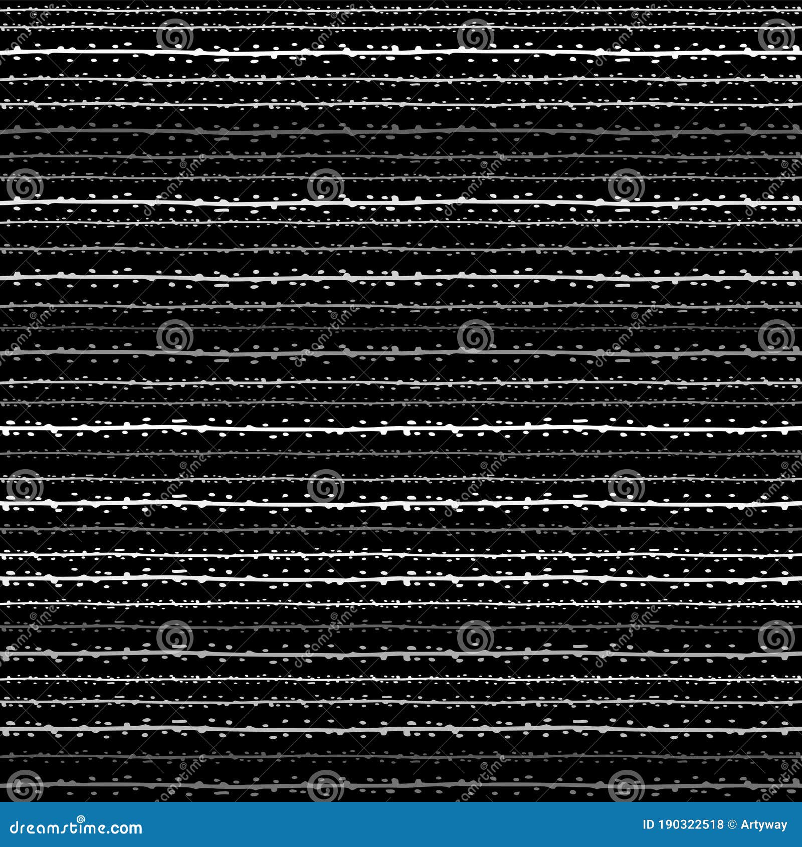 Seamless Texture of Horizontal Lines, Vector Pattern of Digital Waves ...