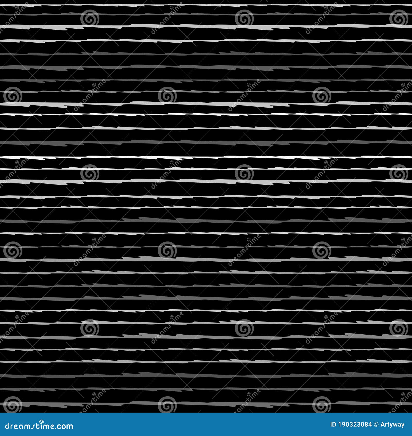 Seamless Texture of Horizontal Lines, Vector Pattern of Digital Waves ...