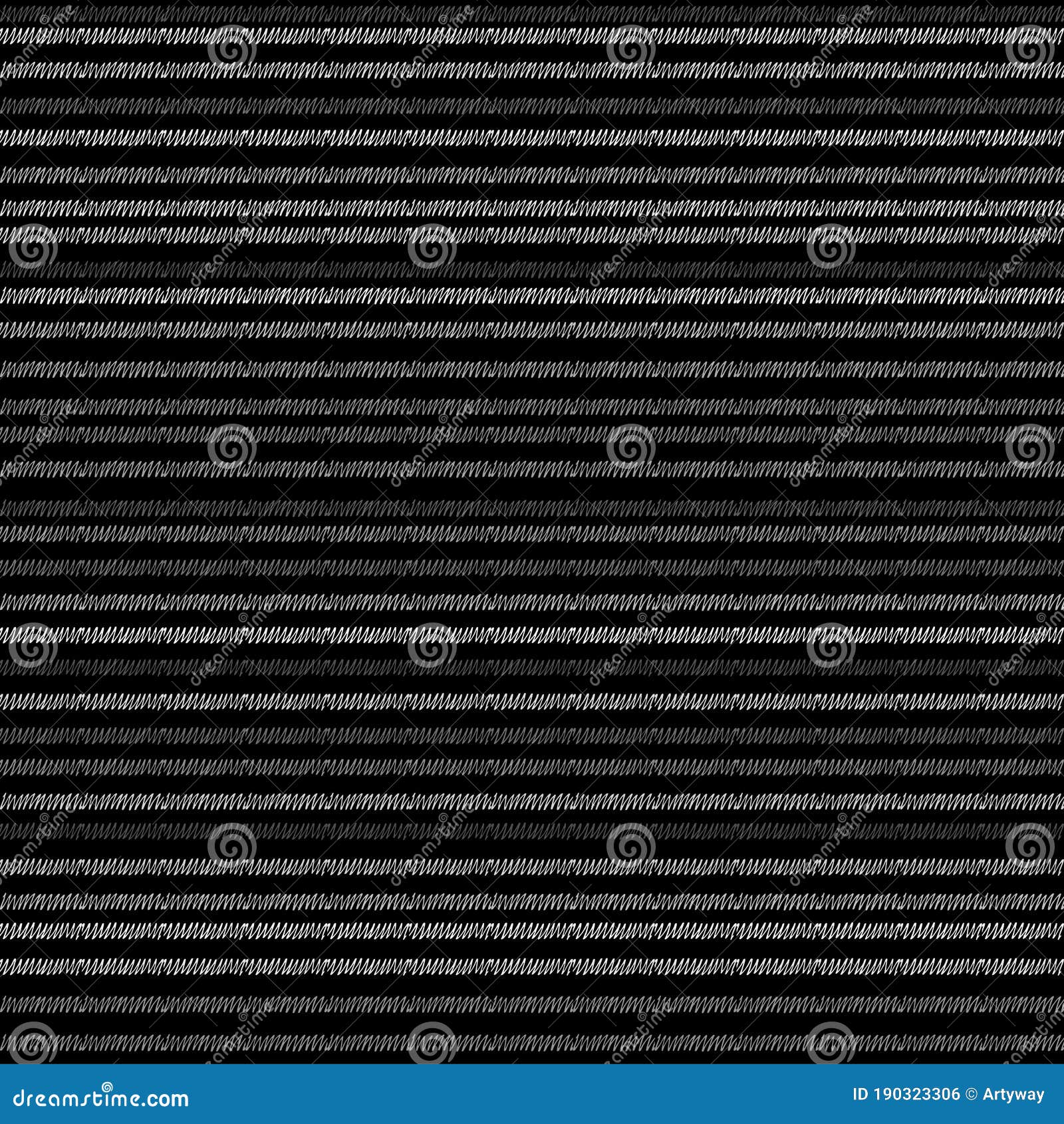 Seamless Texture of Horizontal Lines, Vector Pattern of Digital Waves ...