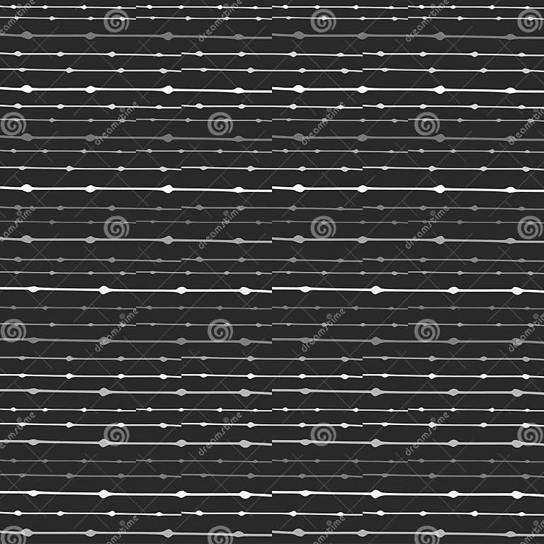 Seamless Texture of Horizontal Lines, Vector Pattern of Digital Waves ...