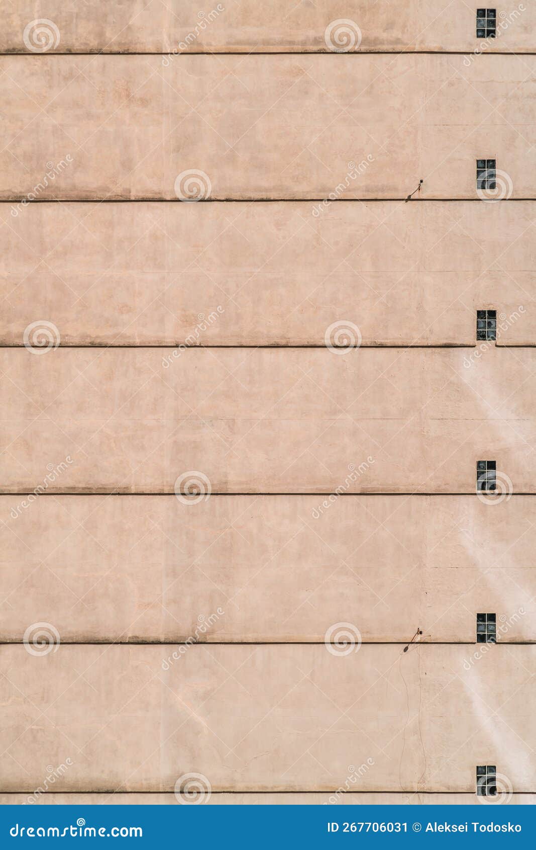 Seamless Texture of a House Wall Stock Image - Image of aged, pink ...