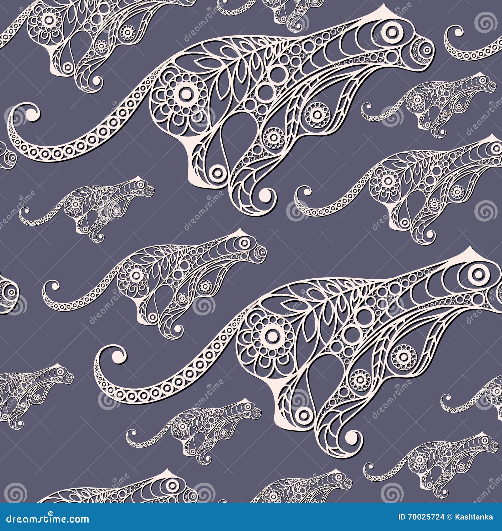 Seamless Puma Skin Texture Stock Image | CartoonDealer.com #6014593