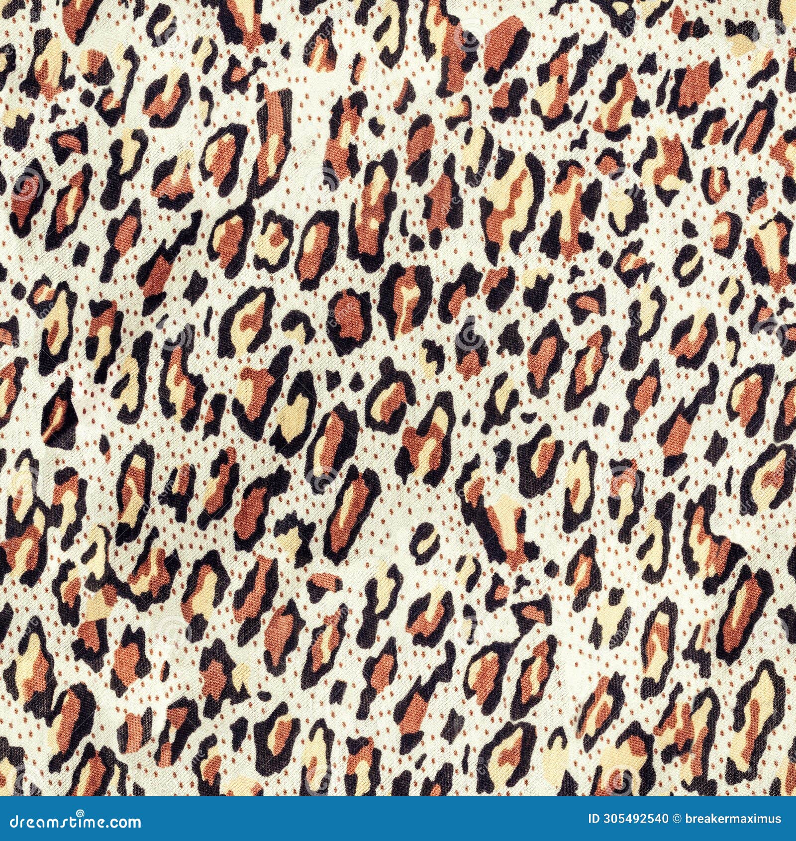 Seamless Texture of Leopard Cloth Stock Photo - Image of leopard ...