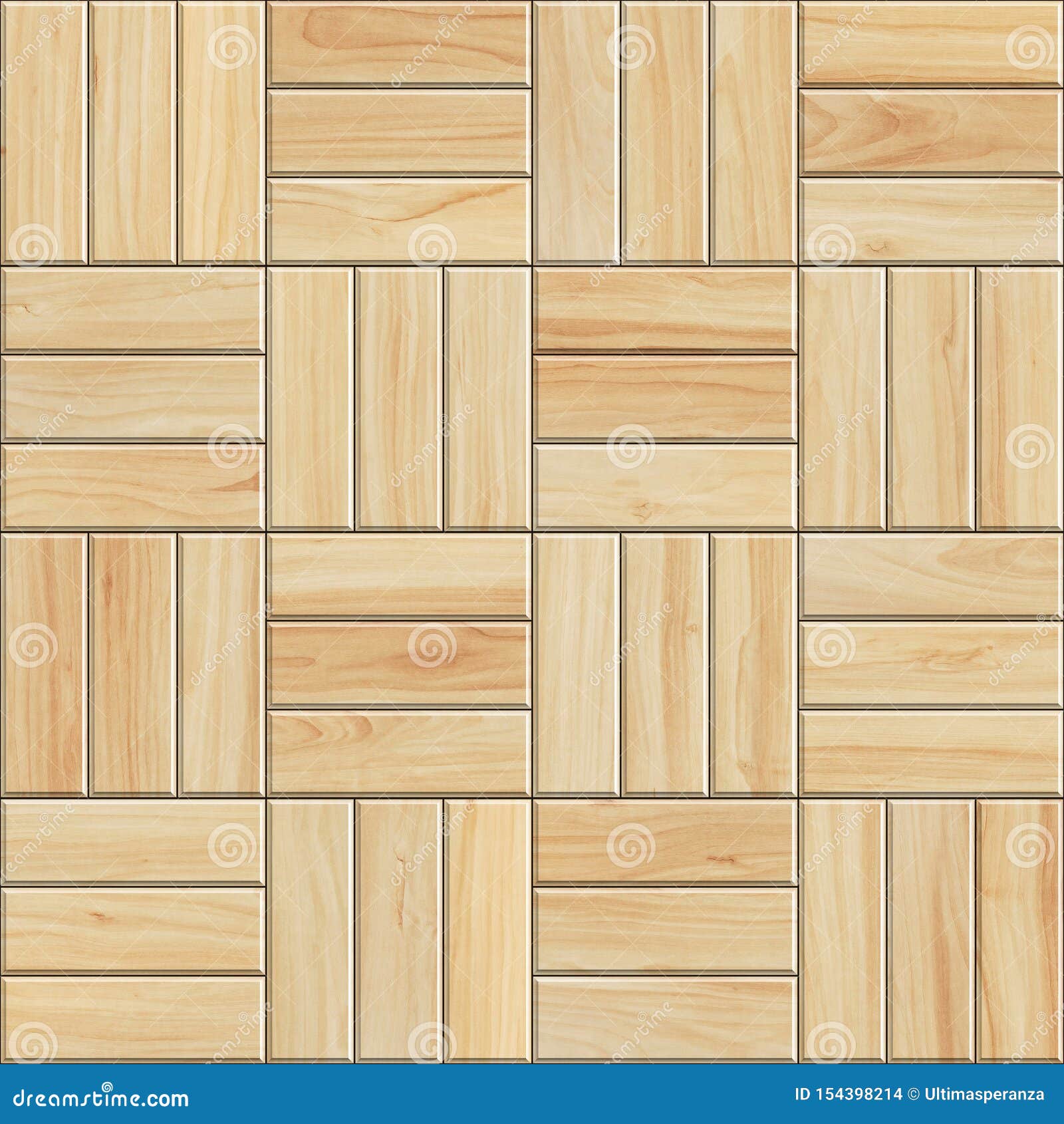 Seamless Texture of Light Wooden Parquet. High Resolution Pattern of ...