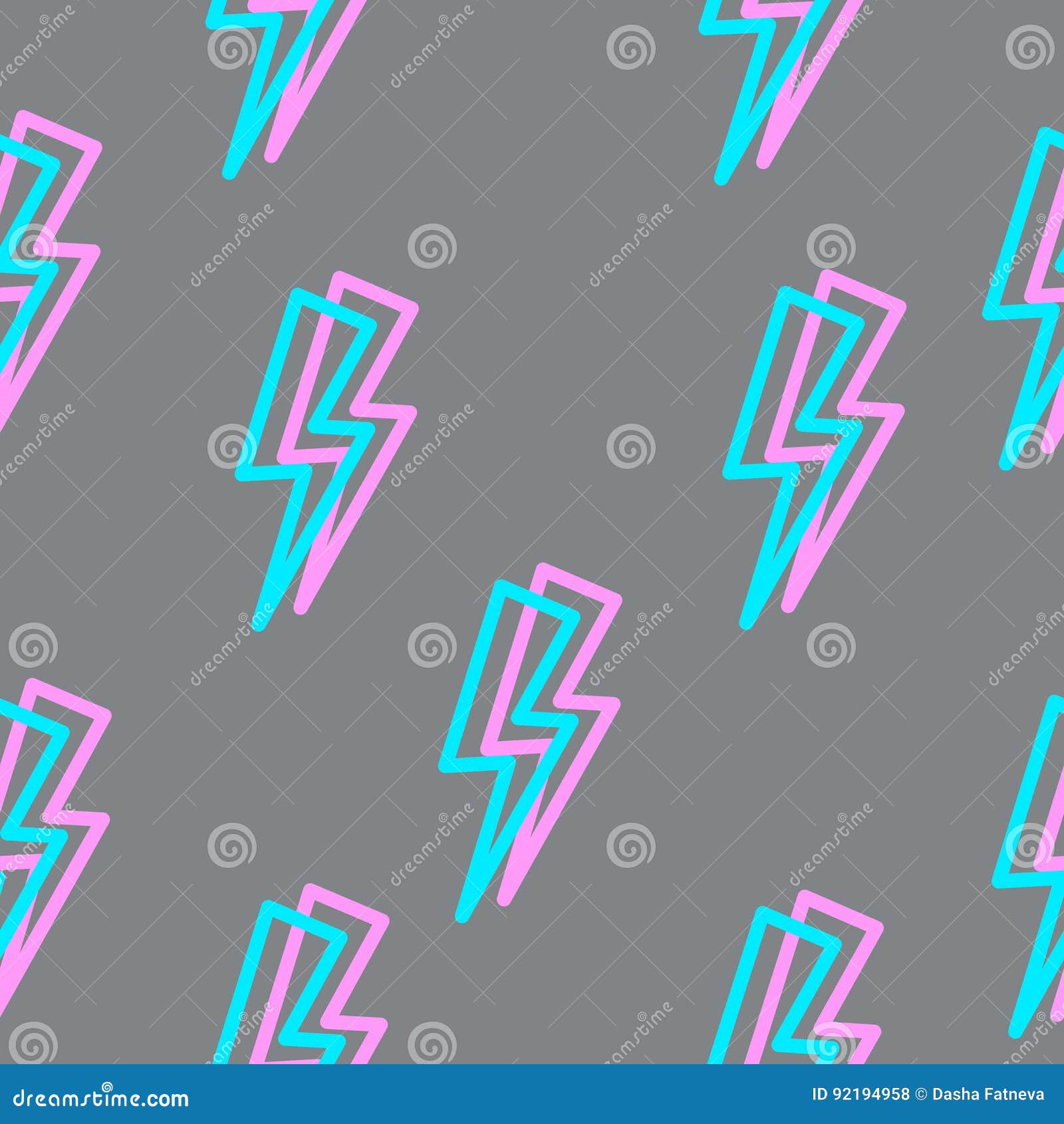Seamless Lightning Pattern Royalty-Free Stock Image | CartoonDealer.com ...