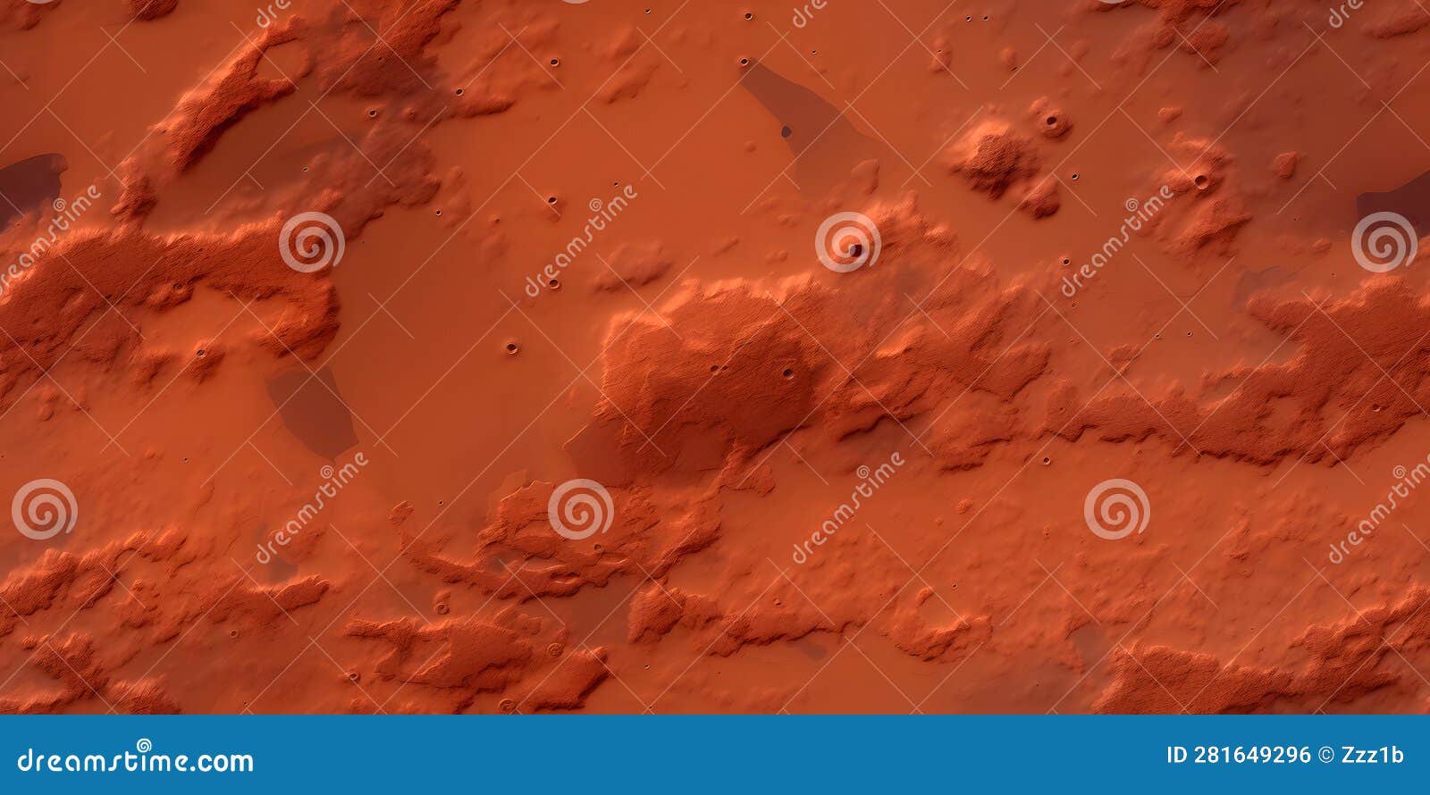 Seamless Texture of Martian Surface, Neural Network Generated Image ...