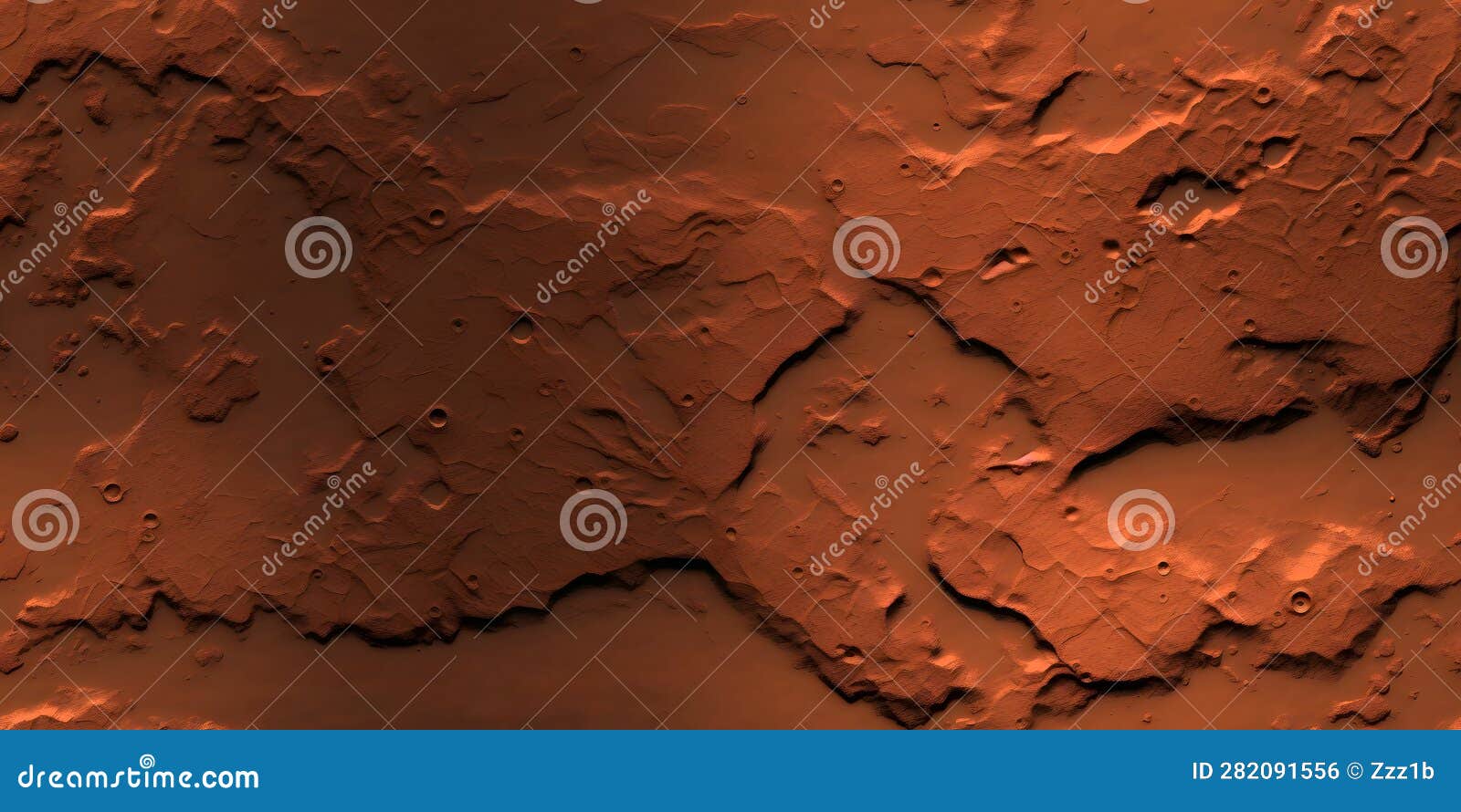 Seamless Texture of Martian Surface, Neural Network Generated Image ...