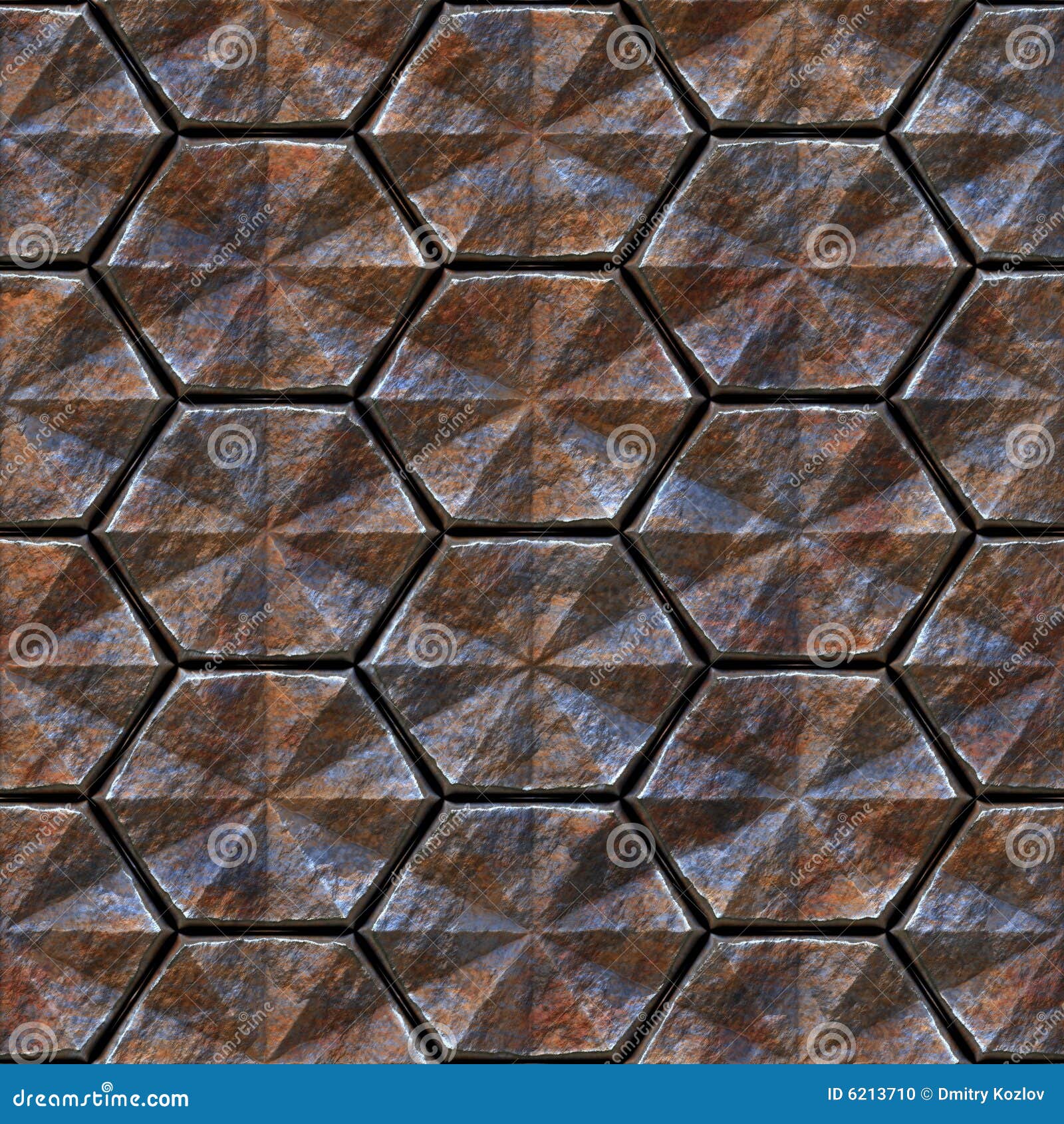 Seamless texture of metal stock photo. Image of construction - 6213710