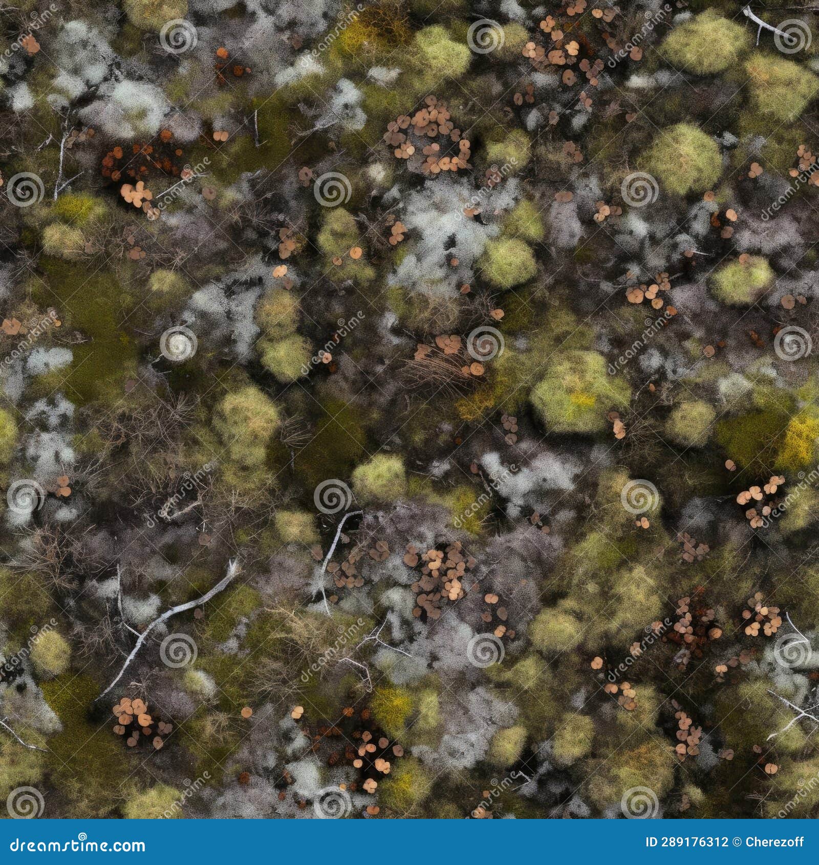 Seamless Texture. Northern Tundra Stock Photo - Image of modern ...