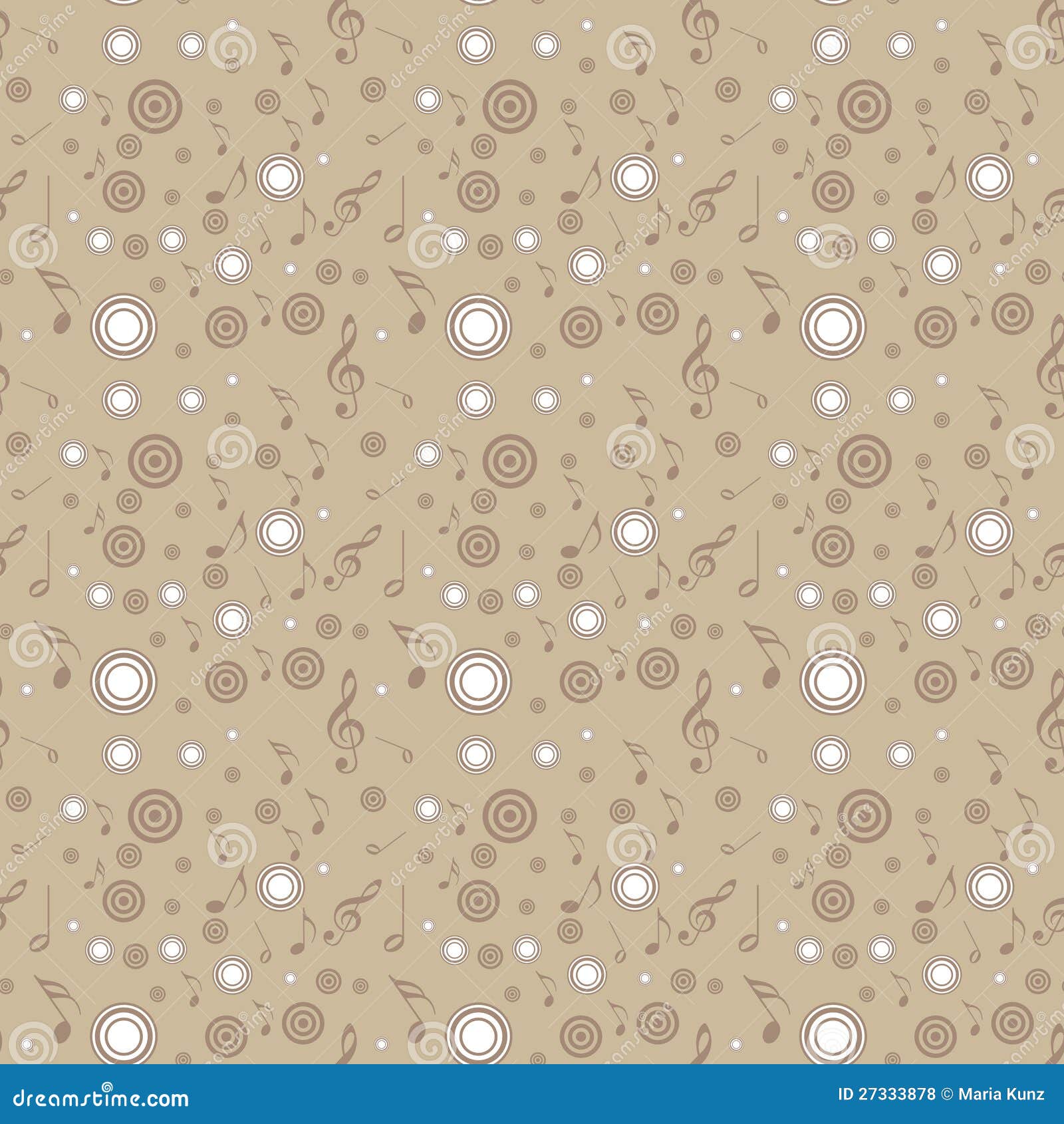 Seamless texture, notes. stock illustration. Illustration of classics ...