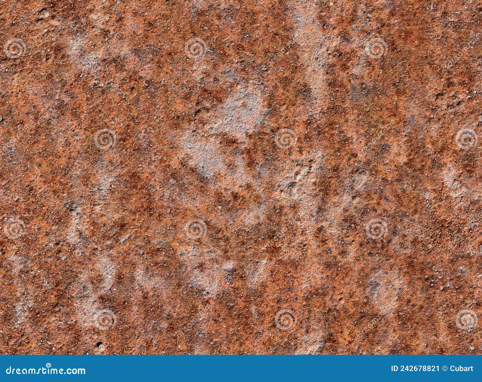 Seamless Texture of Iron Covered with Rust Stock Image - Image of ...