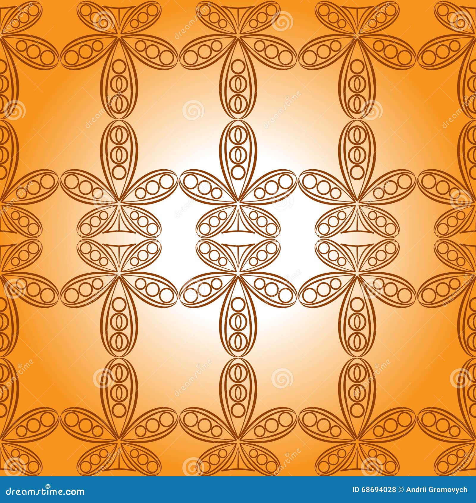 Seamless Texture Ornamental. Stock Vector - Illustration of design ...