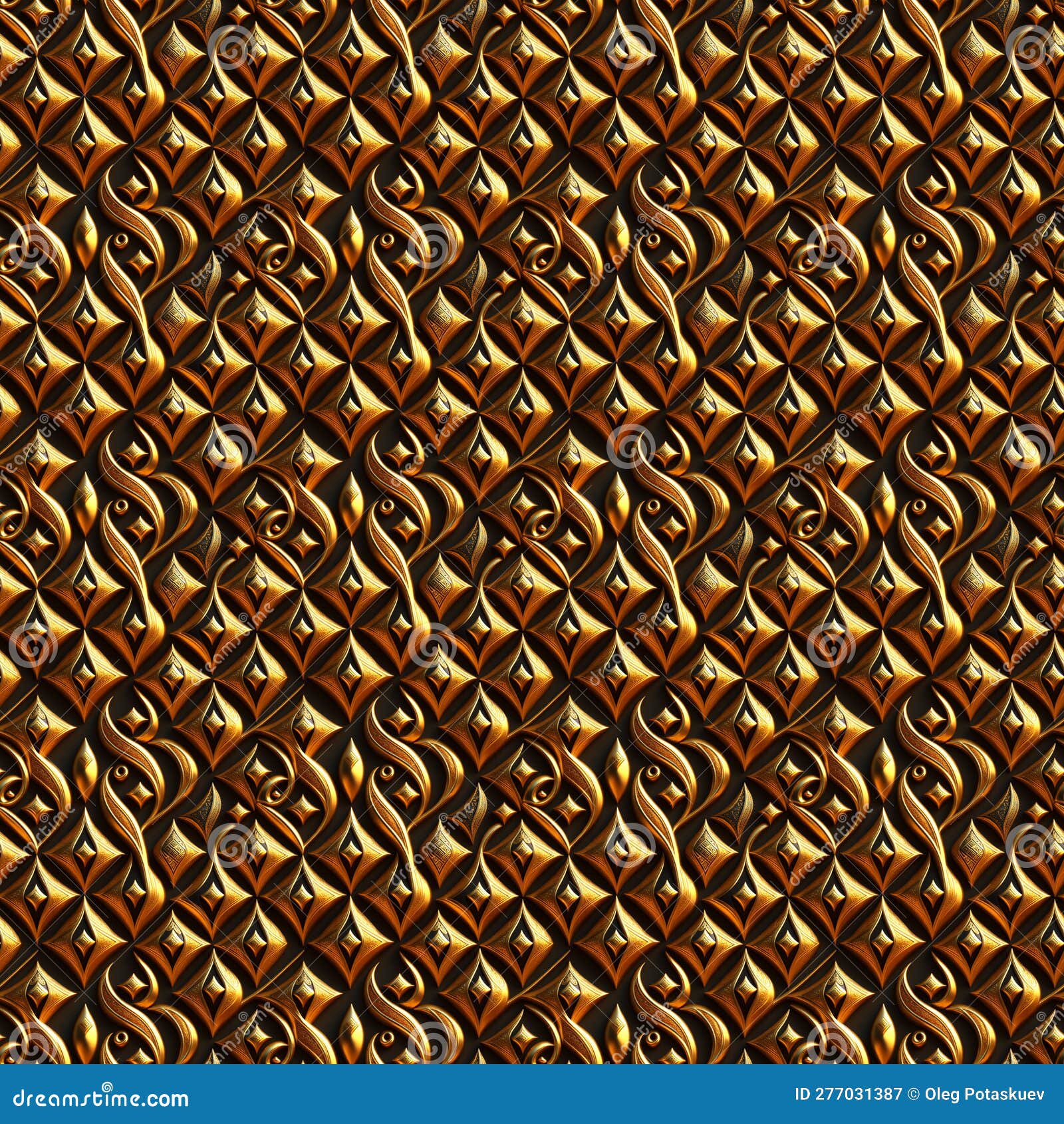 Seamless Texture Pattern in Arabic and Indian Style Stock Illustration ...