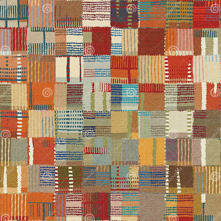 Rug Seamless Texture with Ethnic Pattern, Fabric Texture, Grunge ...