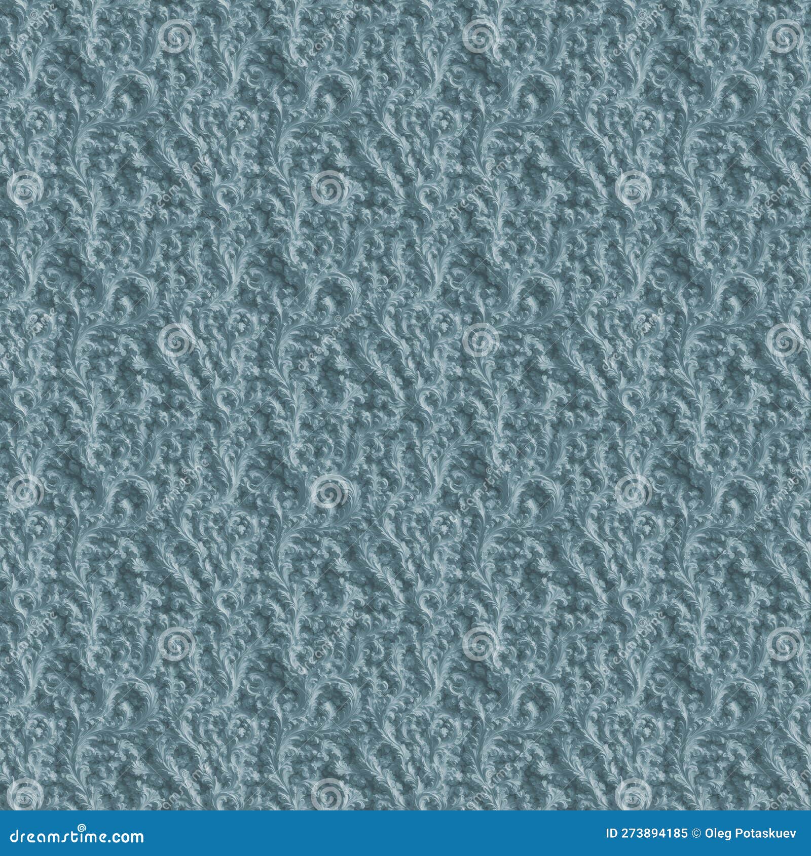 Seamless Texture Pattern in Baroque and Rococo Style Stock Illustration ...