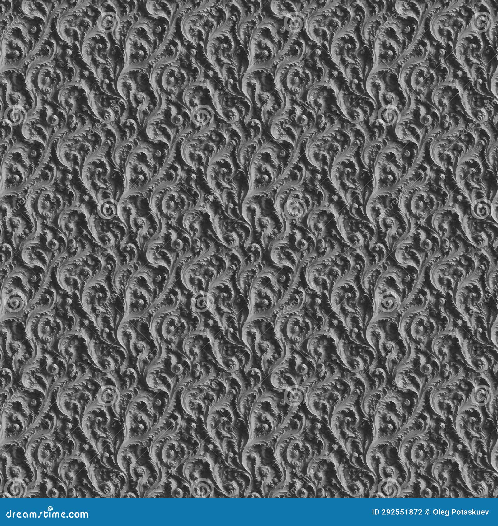 Seamless Texture Pattern in Baroque and Rococo Style Stock Photo ...