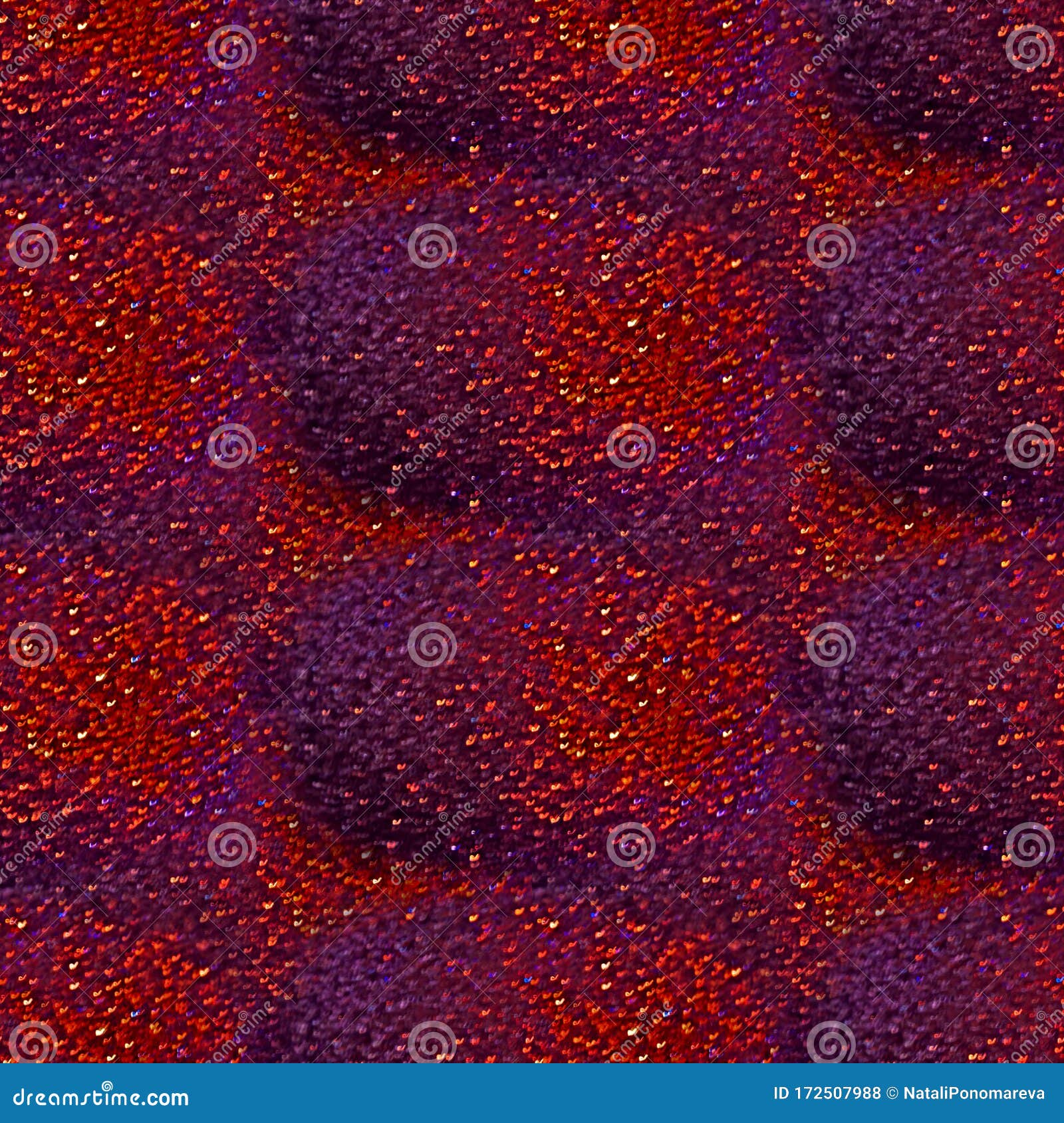 Seamless Texture, Pattern - Red Surreal of Bubbles and Bulges ...