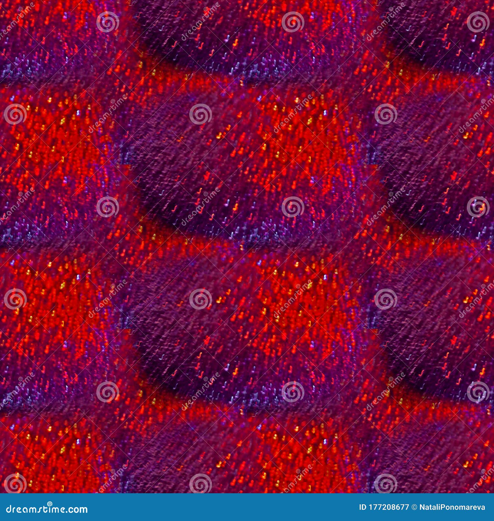 Seamless Texture, Pattern - Red Surreal of Bubbles and Bulges ...