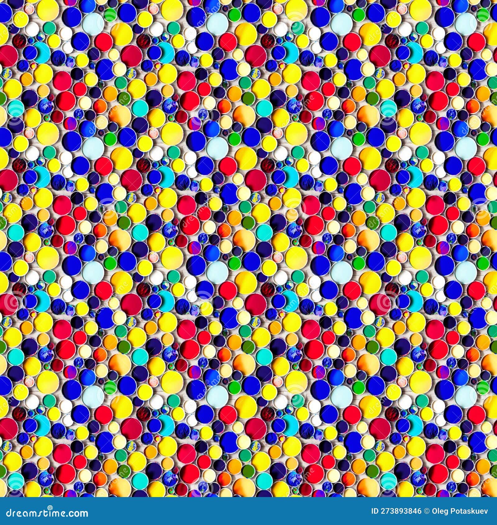 Seamless Texture Pattern Similar To Multi-colored Paints Stock ...