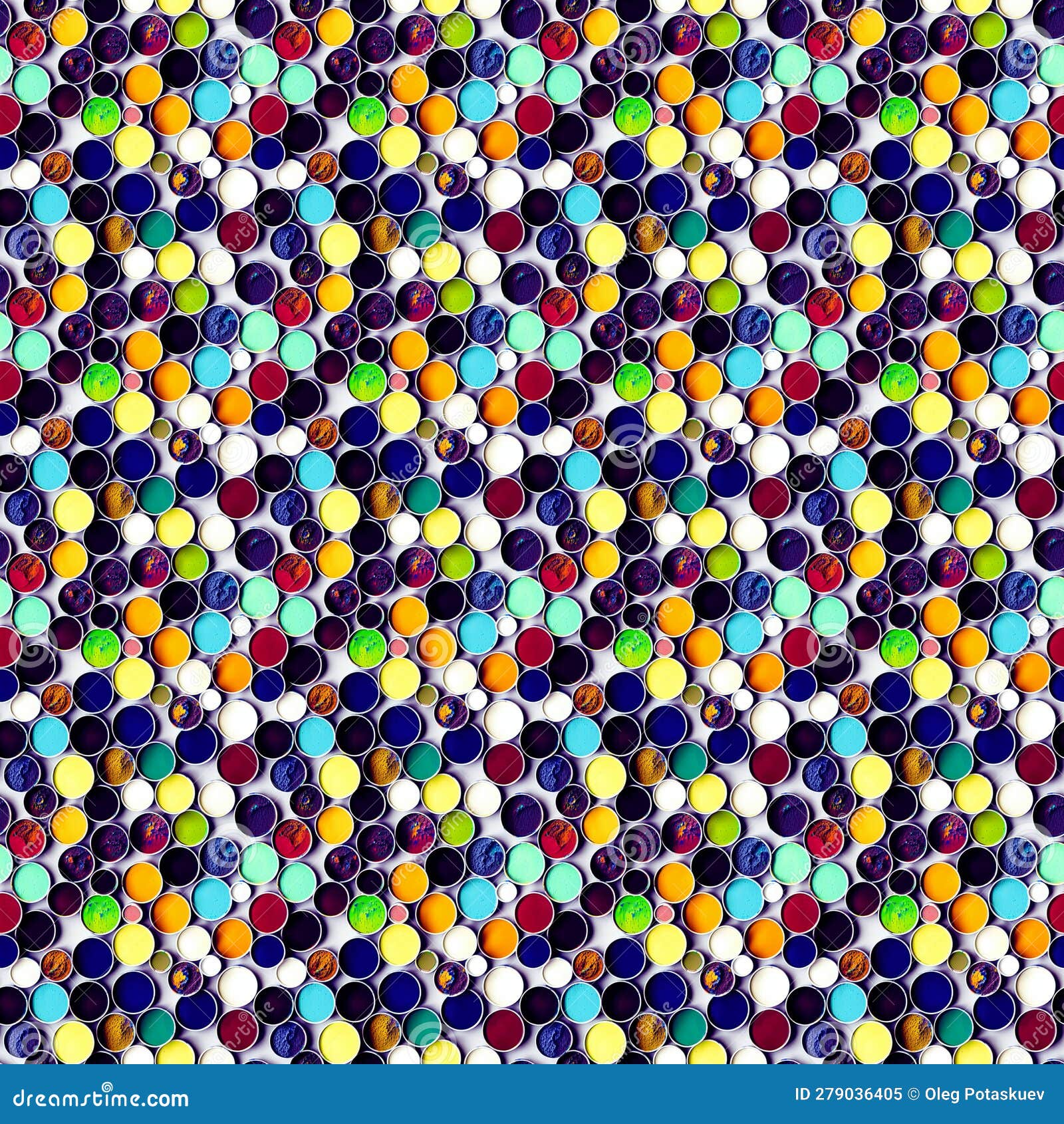 Seamless Texture Pattern Similar To Multi-colored Paints Stock ...