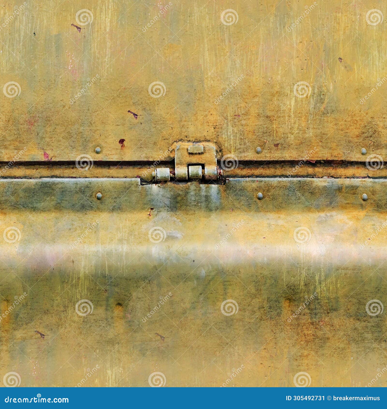 Seamless Texture of Rusty Armor with Hinge Stock Image - Image of aged ...