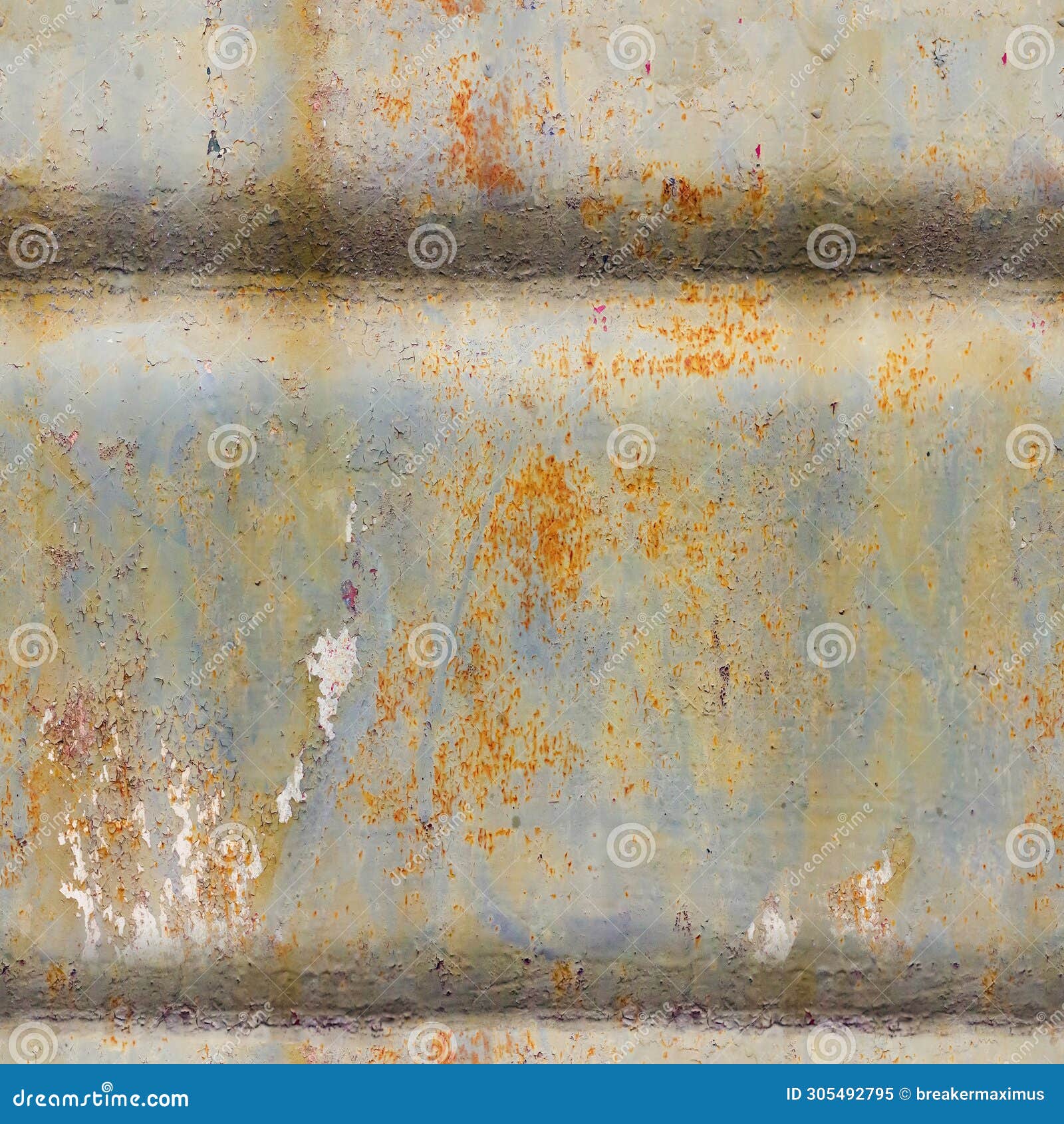 Seamless Texture of Rusty Armor Stock Image - Image of industry, roof ...