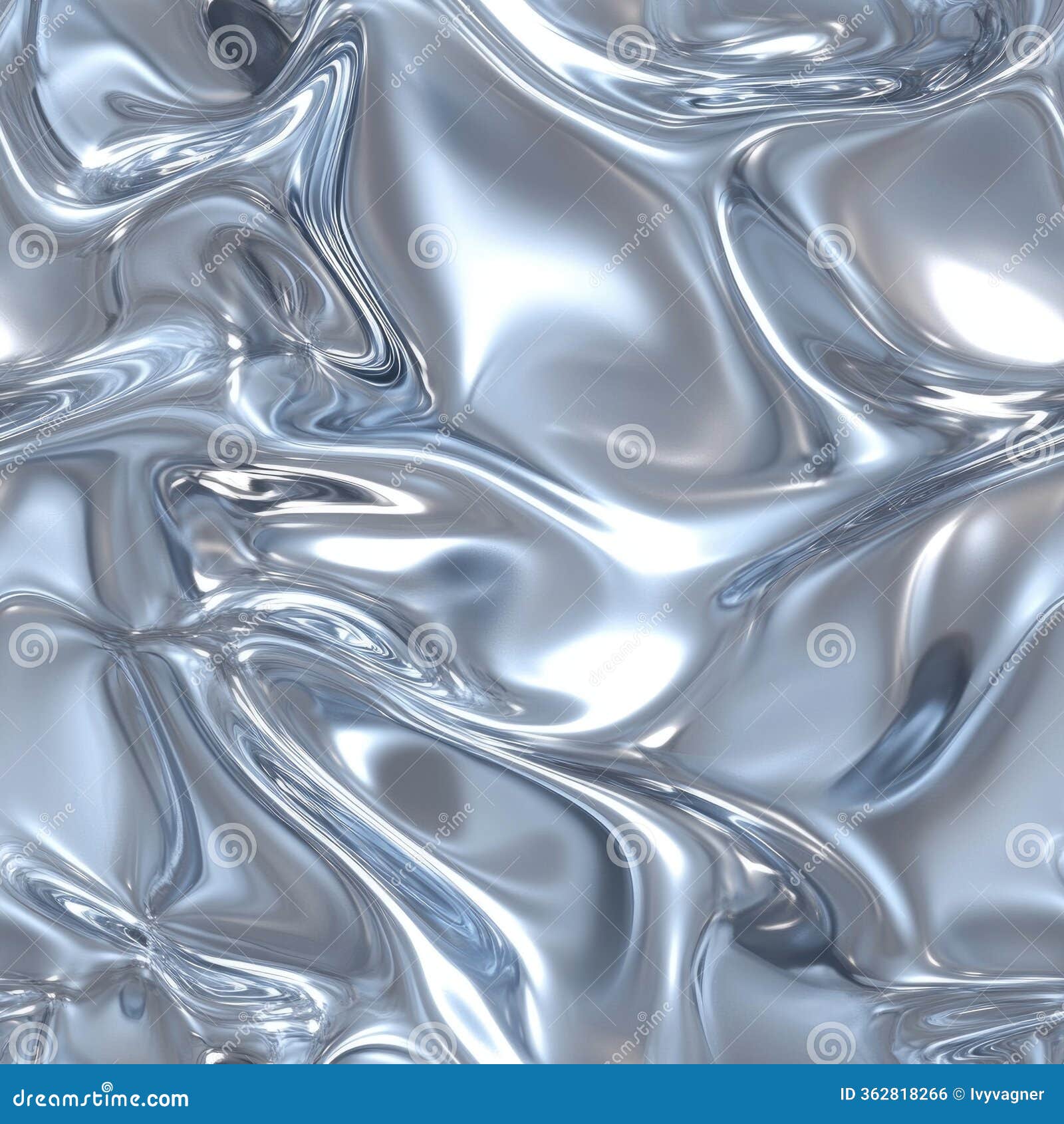 Seamless Texture of Polished Aluminum, Smooth Reflective Silver Surface ...