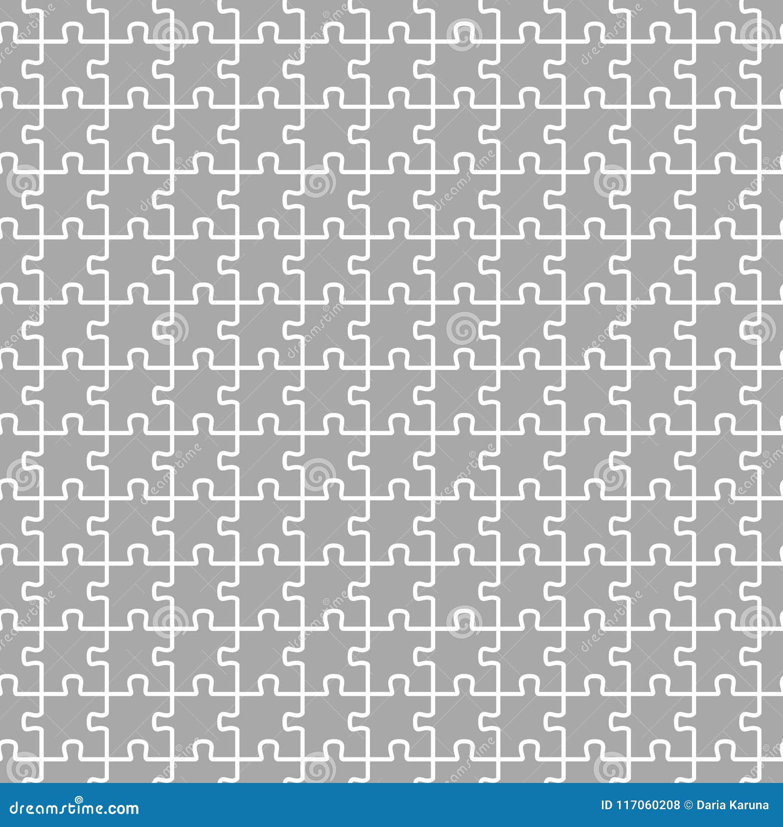 Seamless Texture of a Puzzle Piece. Pattern for Fabrics and Packaging ...
