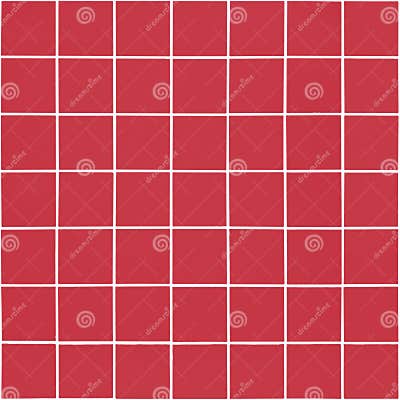 Seamless Texture of Red Square Ceramic Tiles with White Grout in the ...