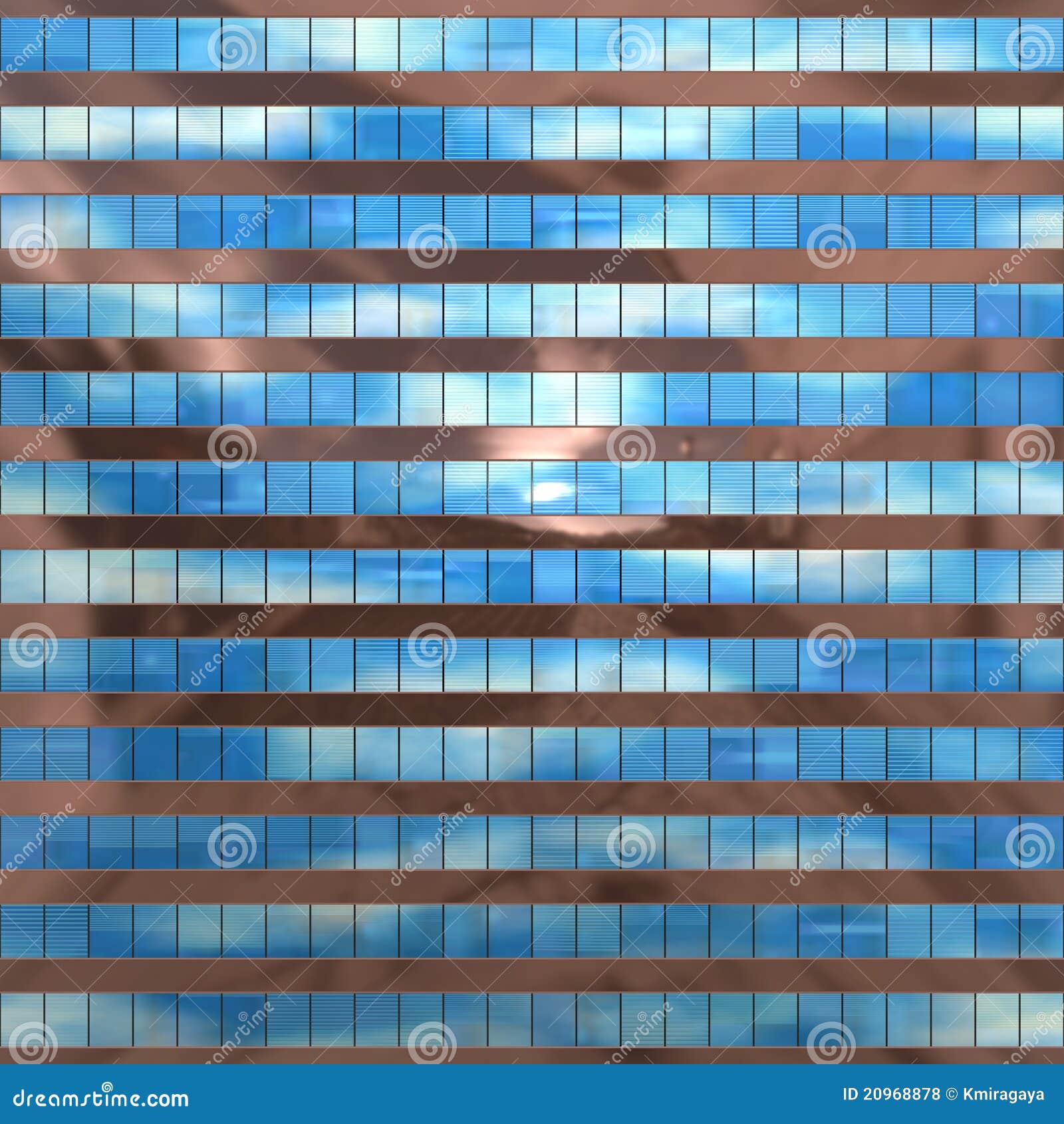 Seamless Texture Resembling Skyscrapers Windows Stock Photo ...
