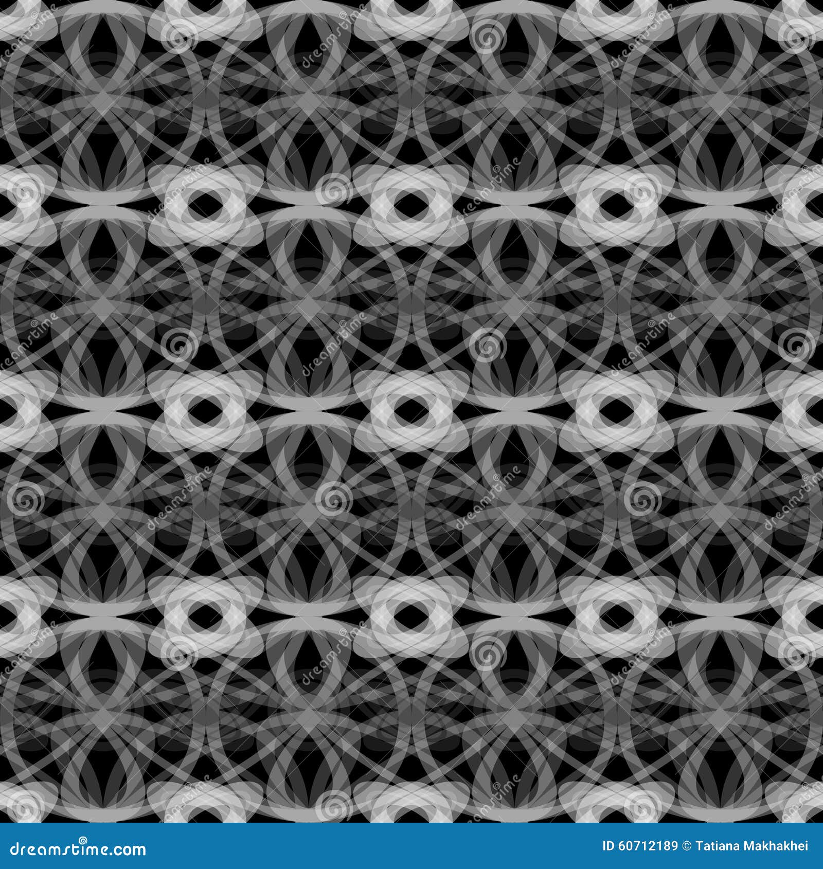 Seamless Texture with Rings. Abstract Background Stock Vector ...