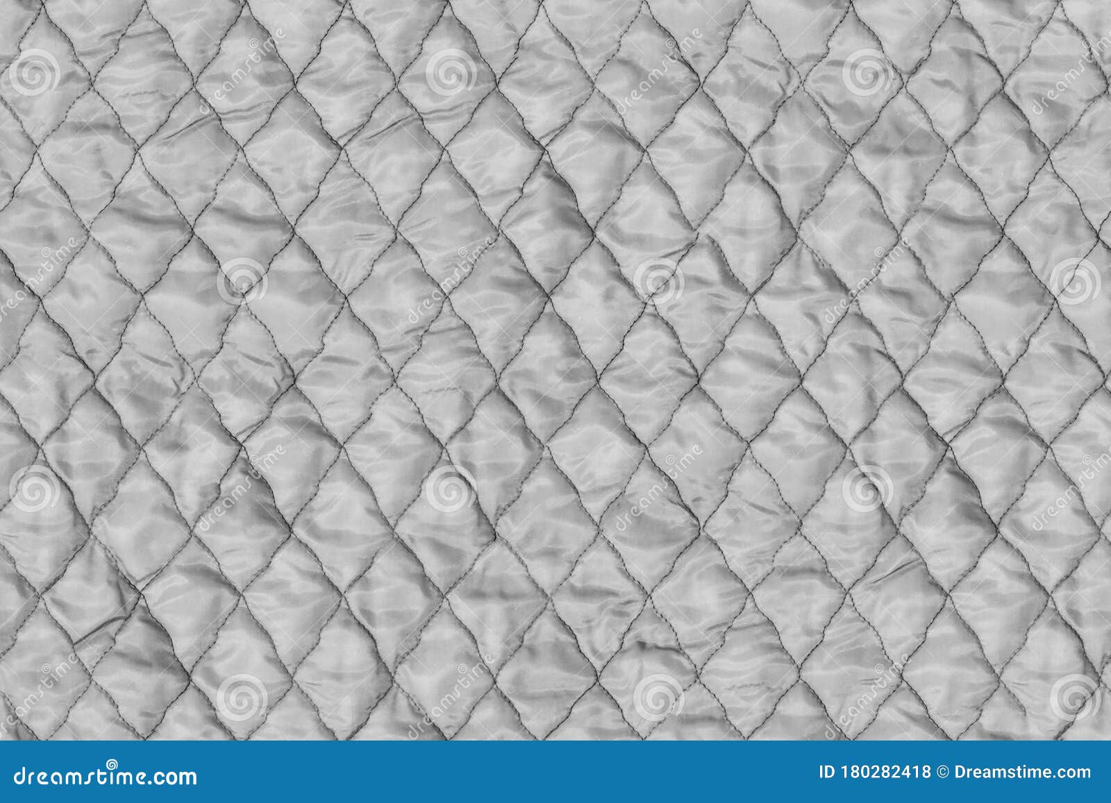 Seamless Texture, Stitched Fabric with a Rhombus Pattern Stock Photo ...