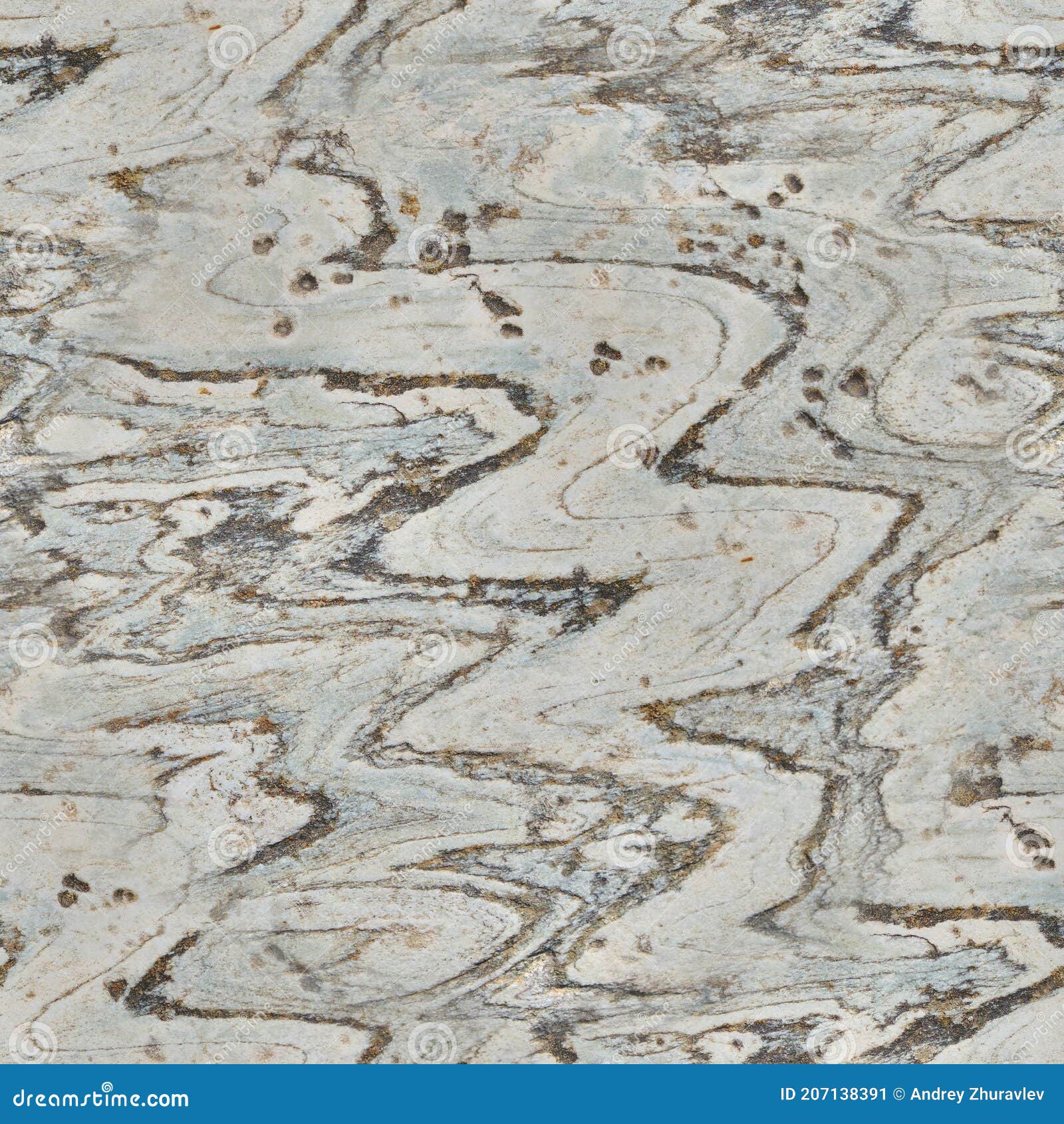Seamless Texture Stone with a Sinuous Pattern. White Rock Background ...