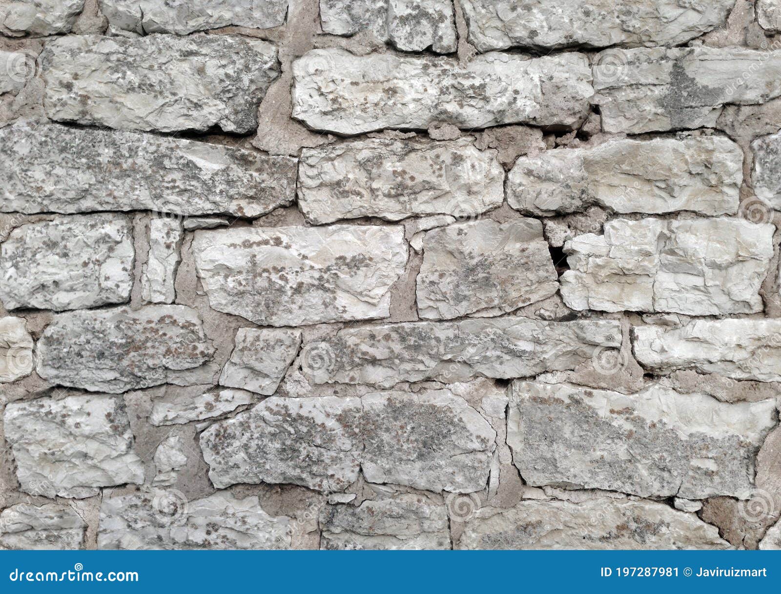 Stone Wall, Seamless Pattern Stock Image - Image of construction ...