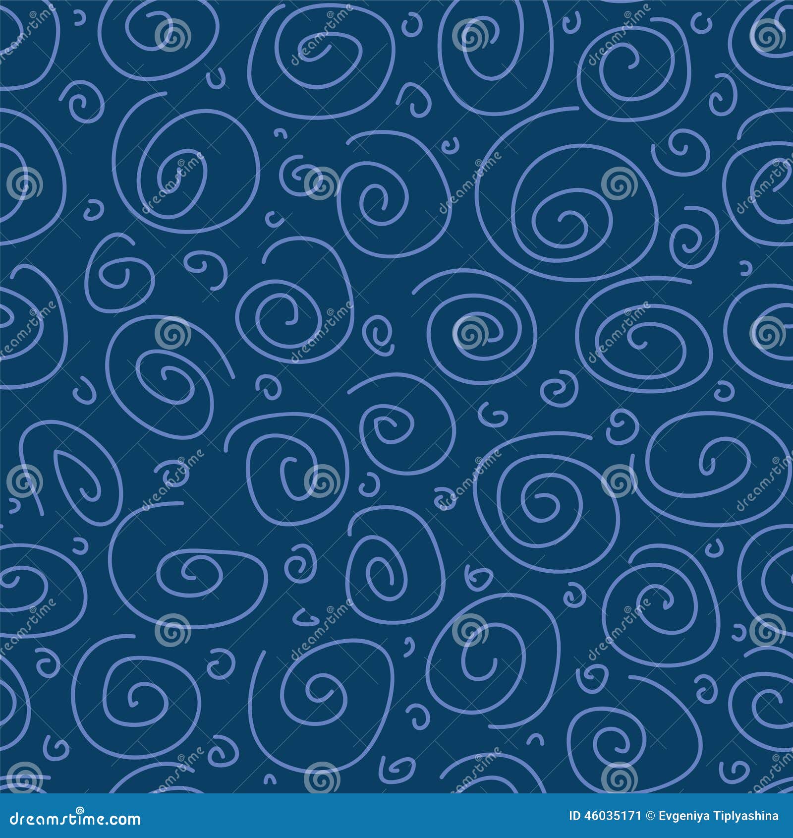 Seamless Texture with Swirls Stock Vector - Illustration of color ...