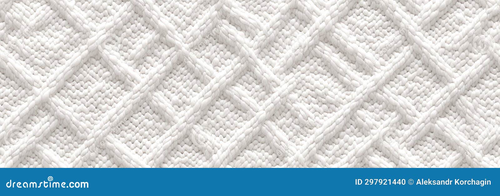 Seamless Texture of Textile Fabric with Pattern Knitted with White ...