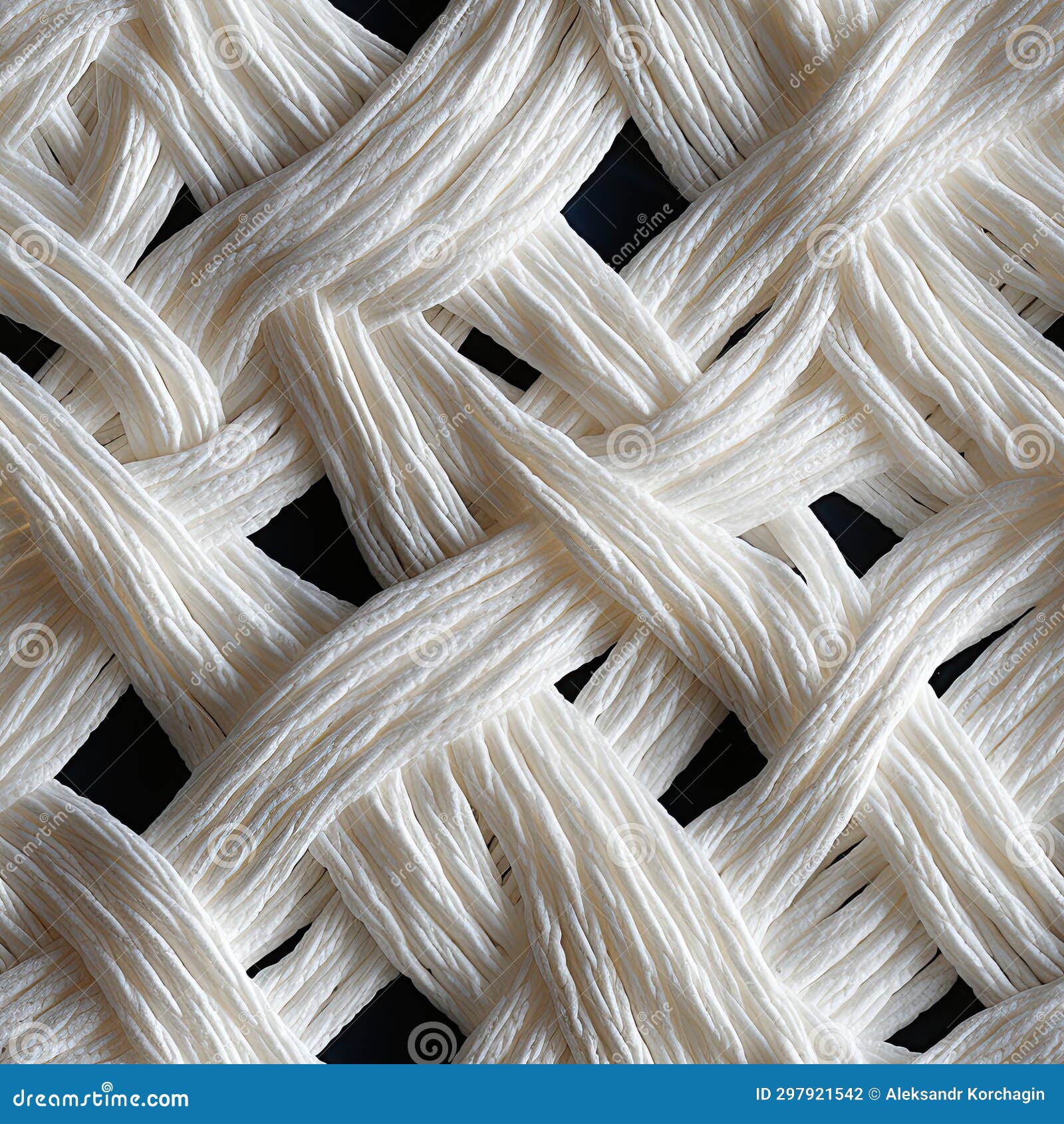 Seamless Texture of Textile Fabric with Pattern Knitted with White ...