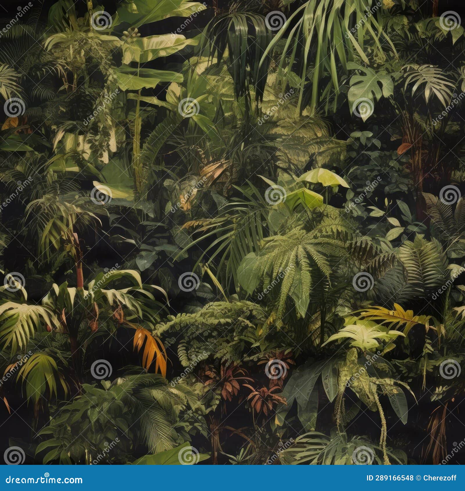 Seamless Texture. Tropical Jungle Stock Photo - Image of leaf, nature ...