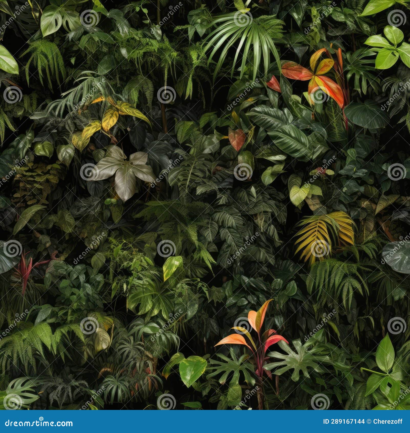 Seamless Texture. Tropical Jungle Stock Photo - Image of orchid ...