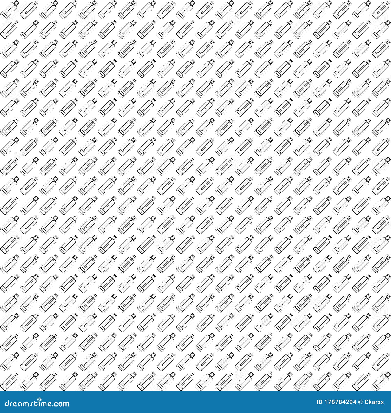 Seamless Texture USB Flash Drive Stock Vector - Illustration of texture ...