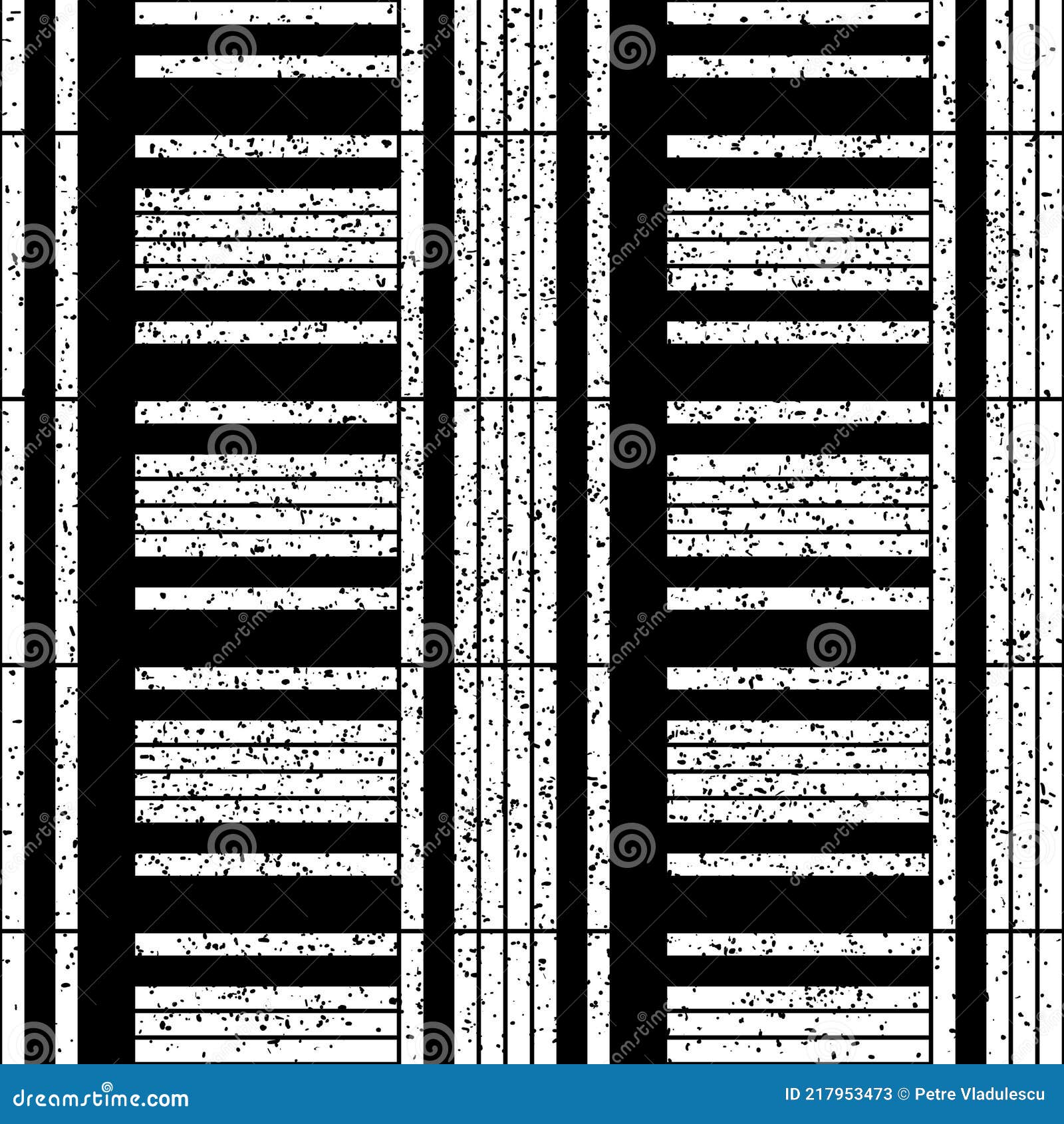 2558 Seamless Texture with Vertical Black Bands, Modern Stylish Image ...