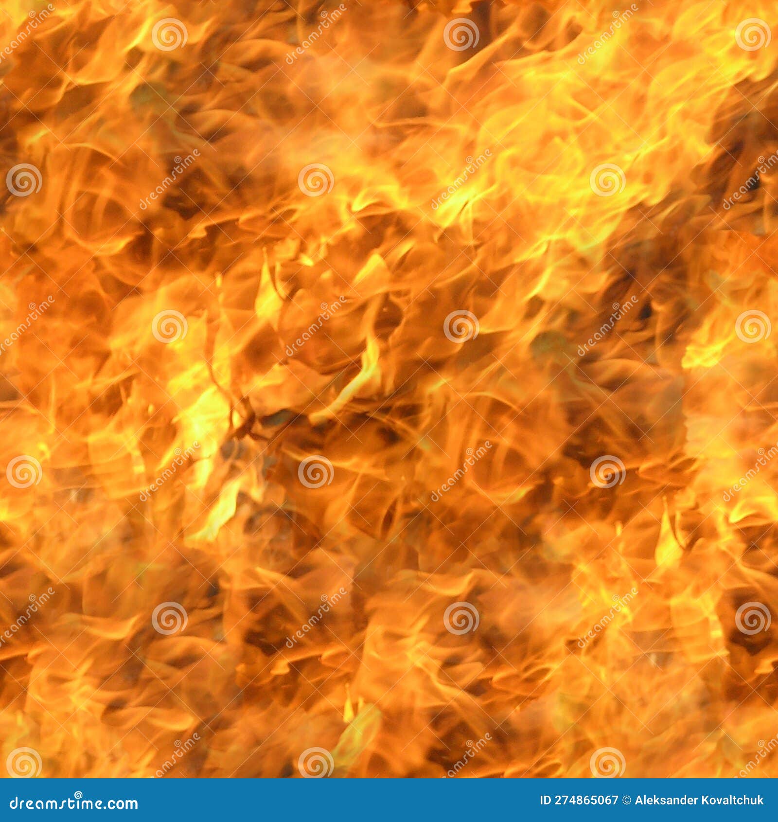 Seamless Texture or Wallpaper, Fire Flame Texture. Blaze Flames ...