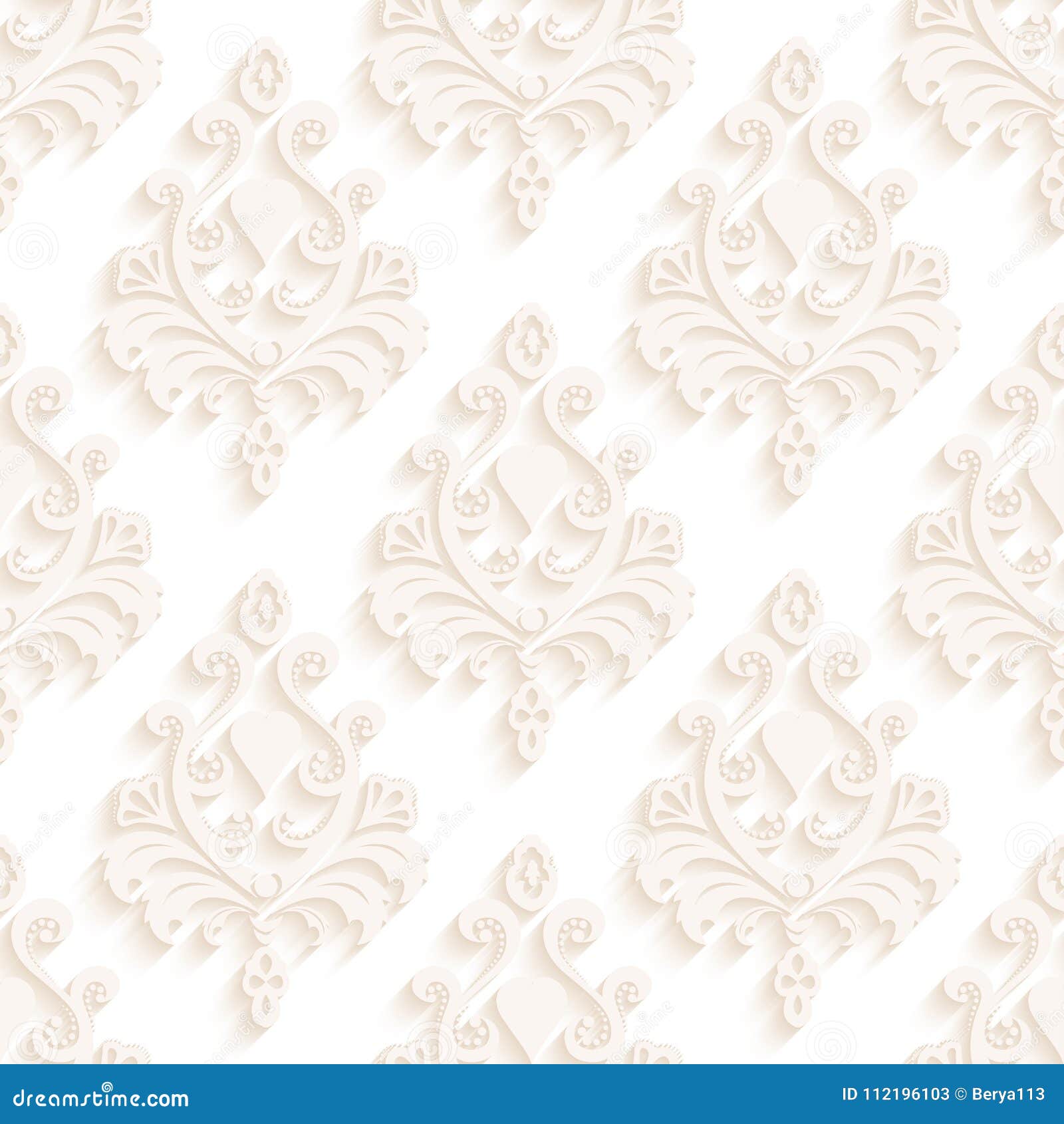 Seamless Texture Wallpapers in the Style of Baroque . Modern ...
