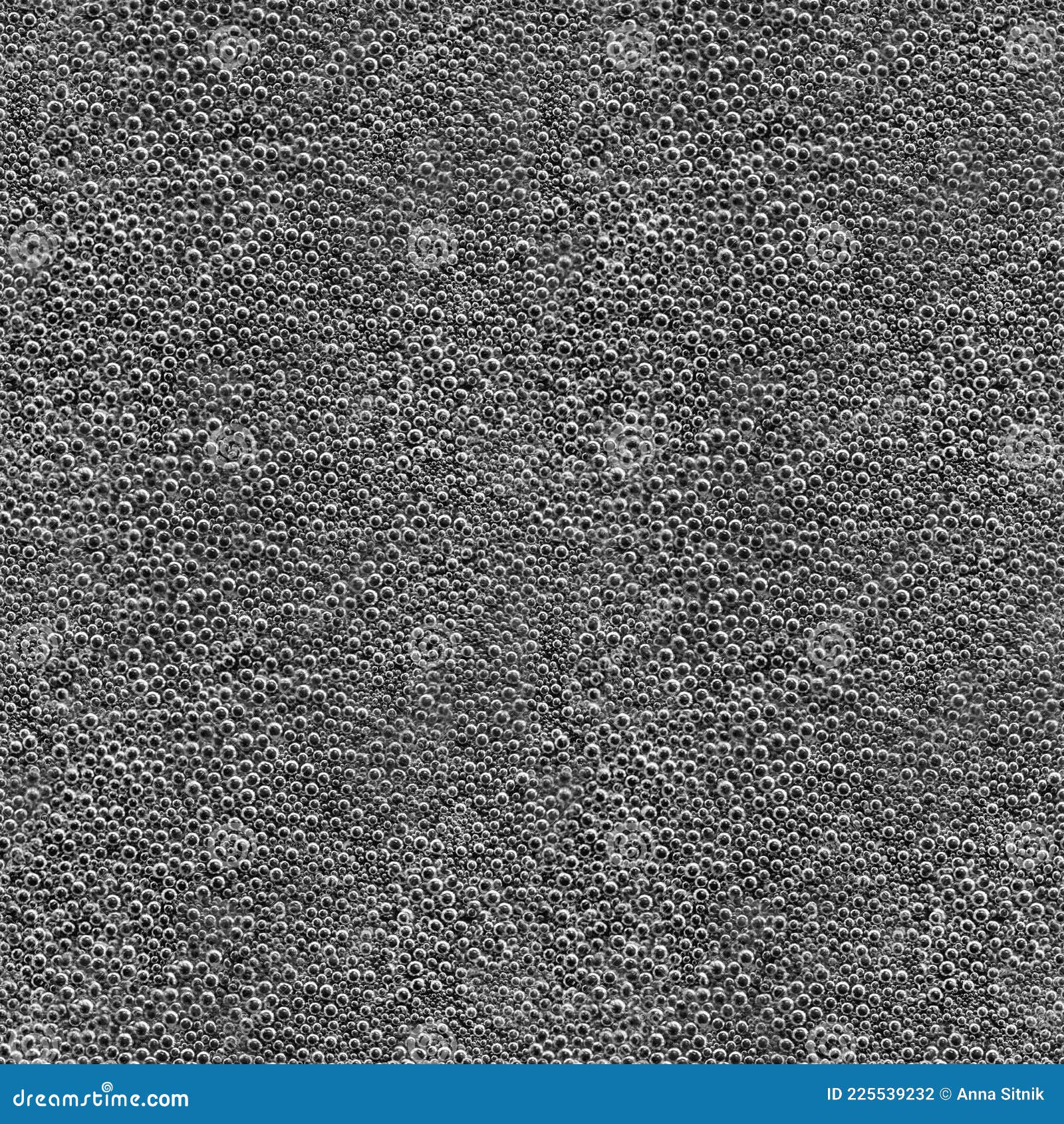Seamless Texture of Water Bubbles on a Black Background, Blur Stock ...