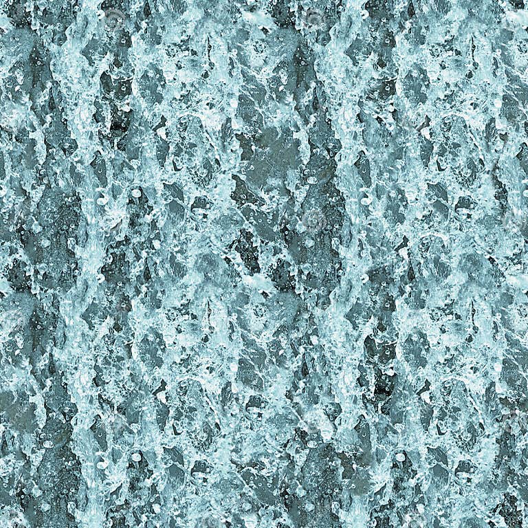 Seamless Texture - Water in the Waterfall Stock Photo - Image of macro ...