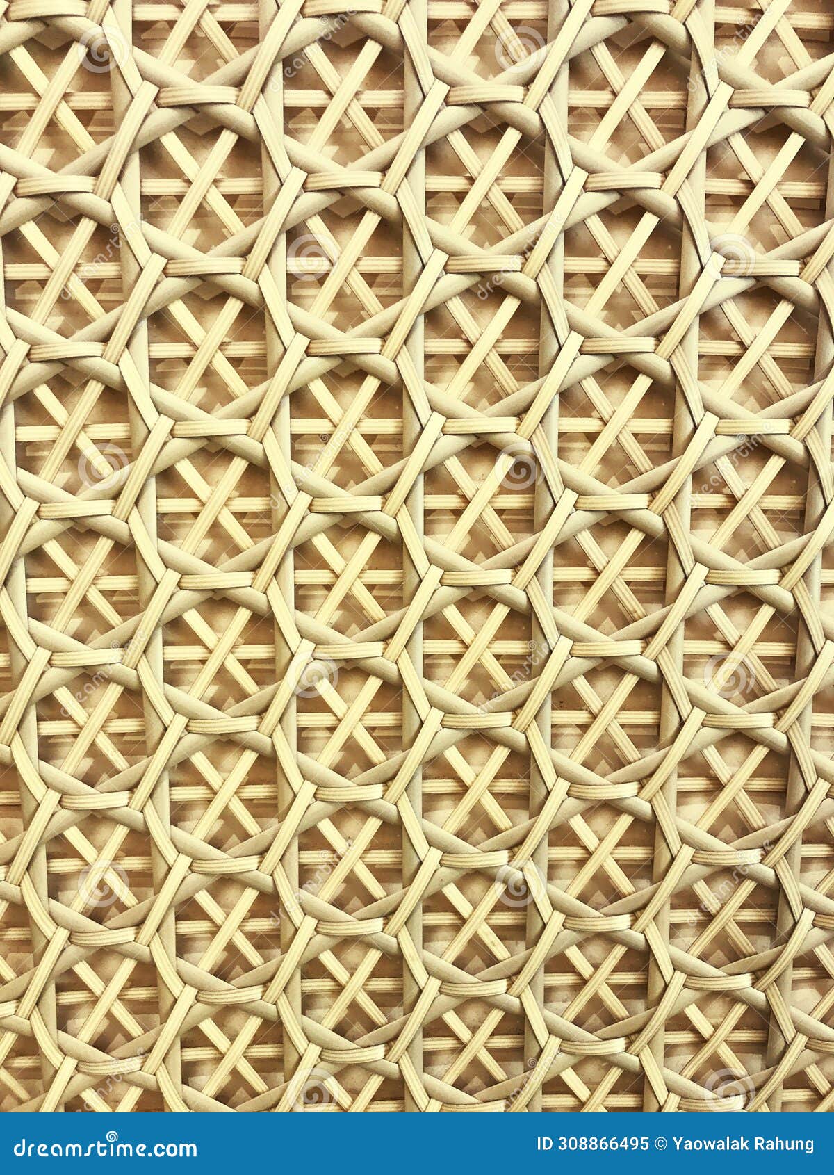 Seamless Texture of Wicker Woven Rattan. 3d Rendering Stock Image ...
