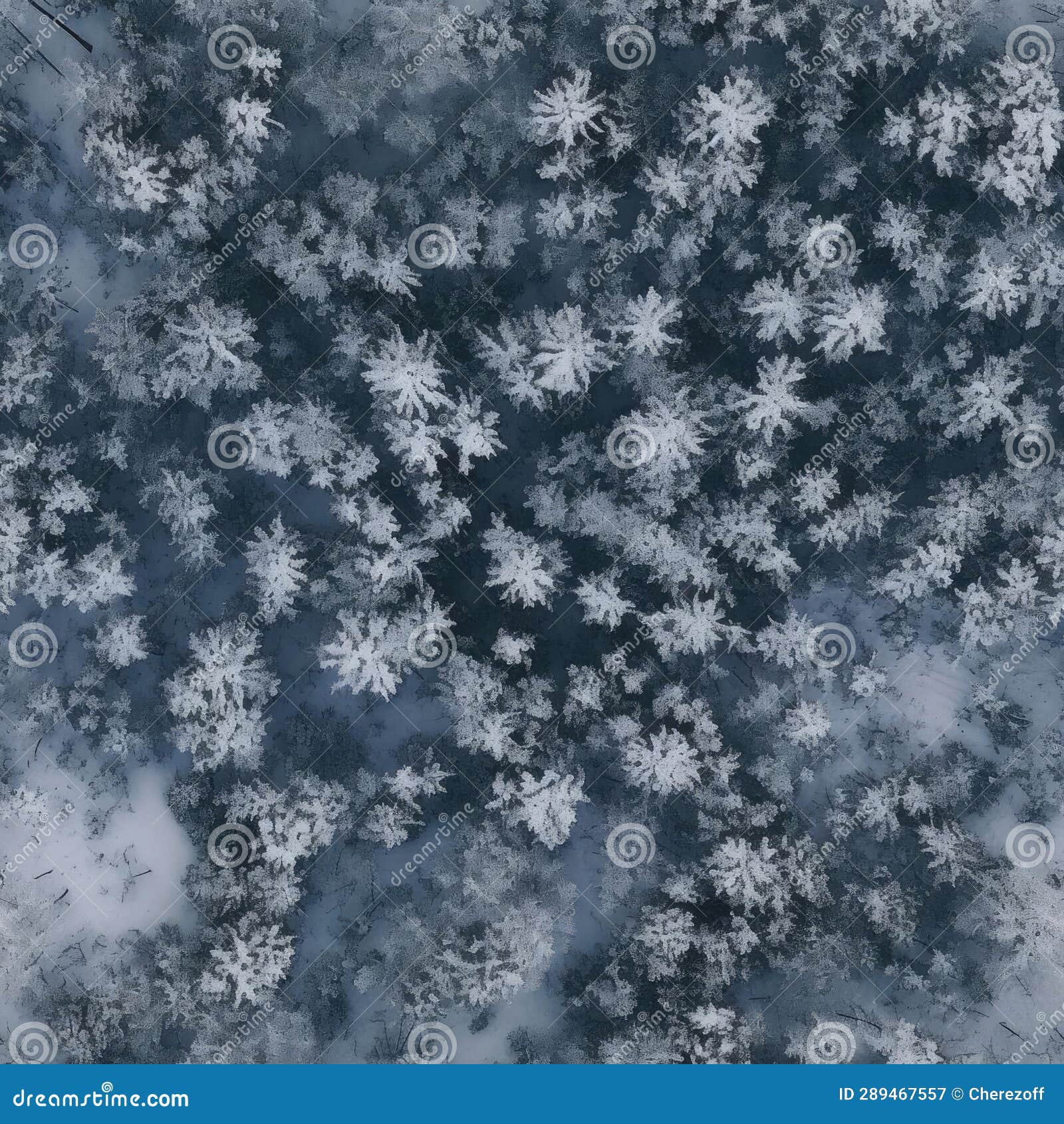 Seamless Texture of Winter Forest Stock Image - Image of forest ...