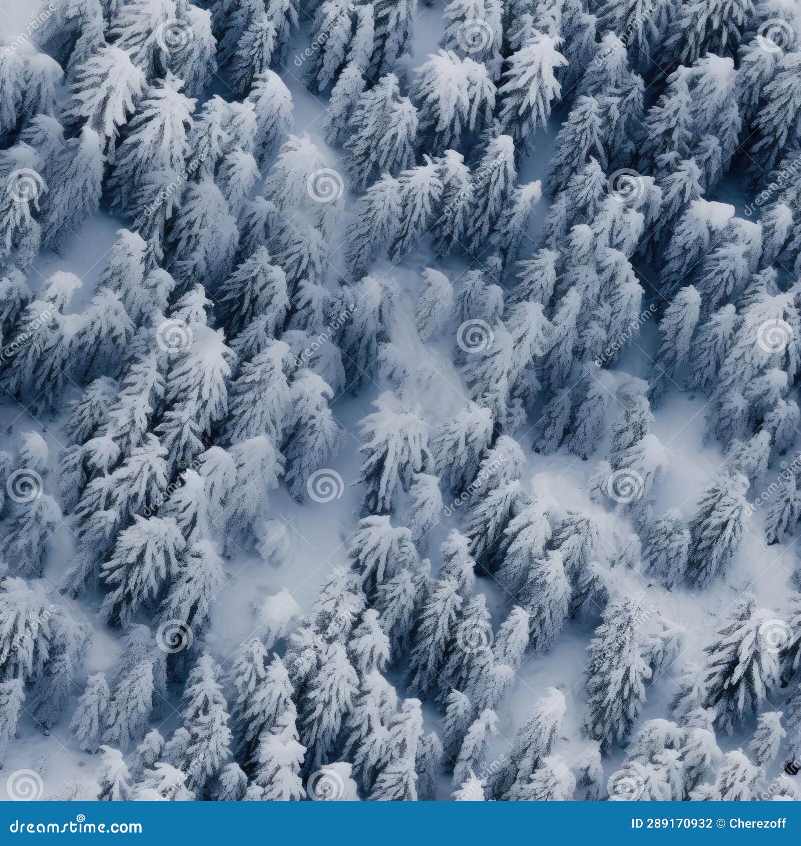 Seamless Texture of Winter Forest Stock Illustration - Illustration of ...