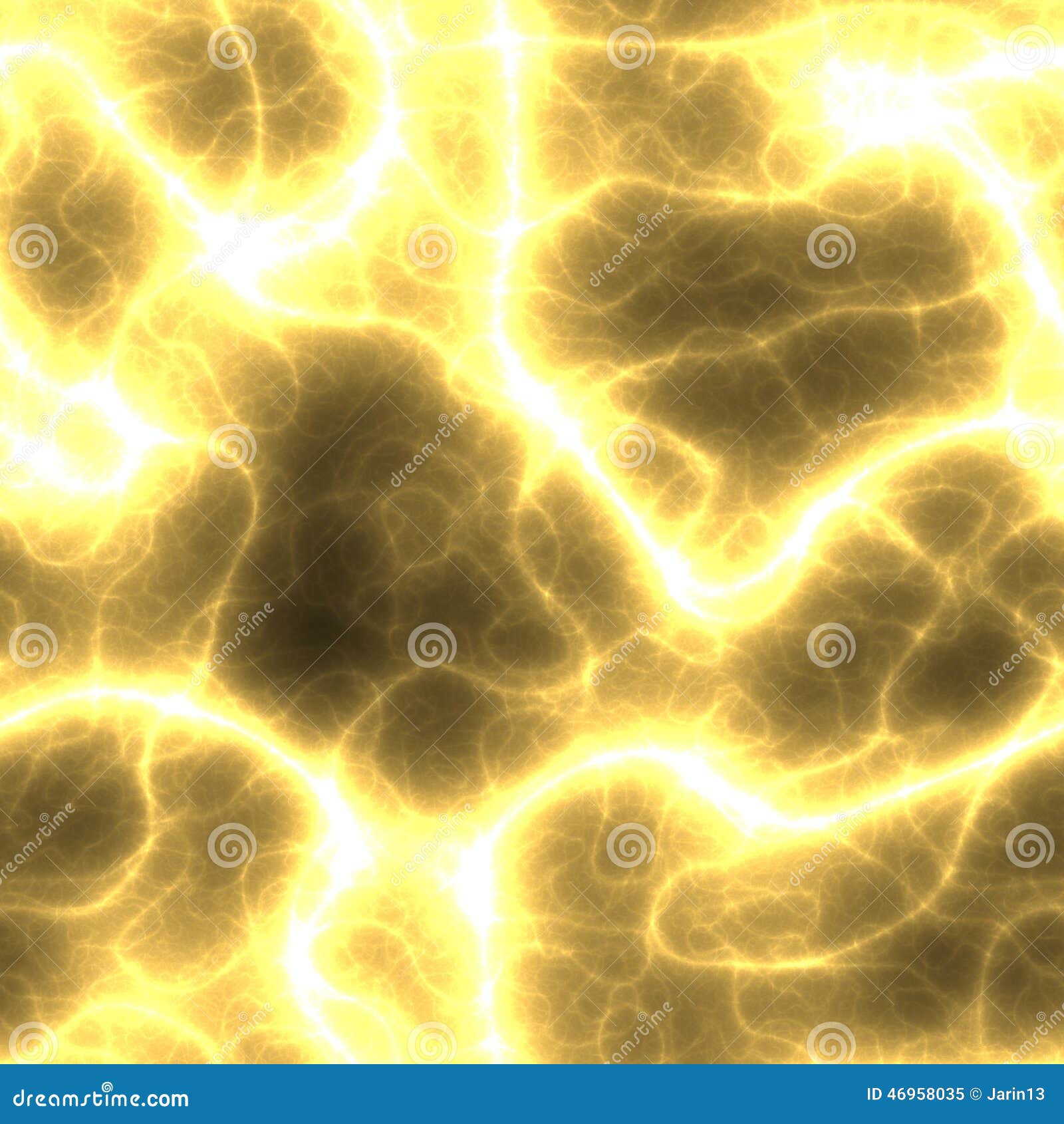 Seamless Texture of Yellow Electricity Stock Illustration ...