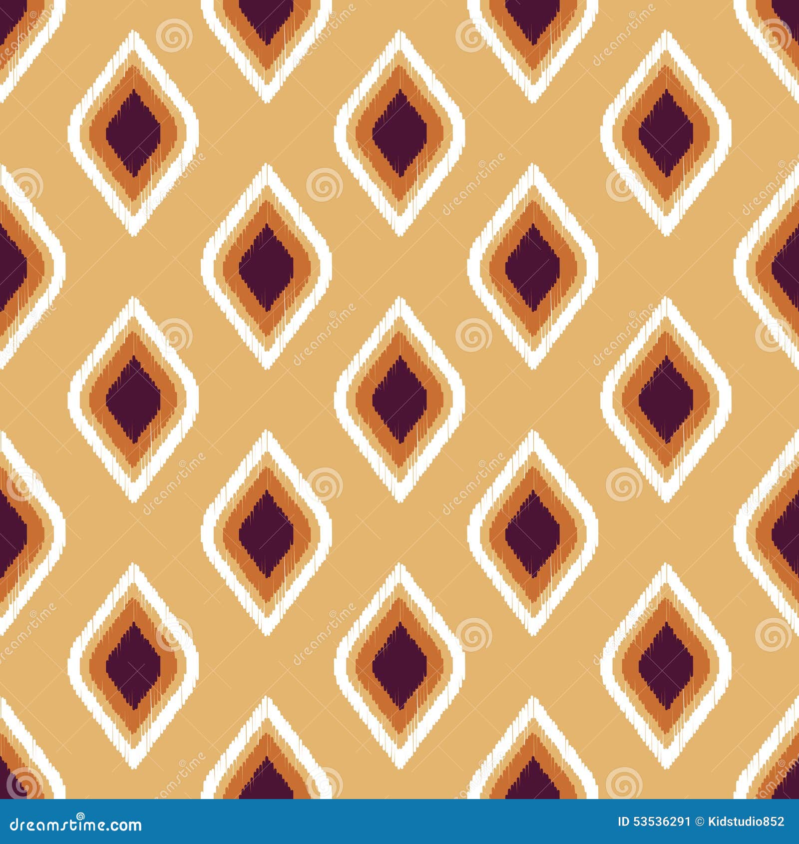 Seamless Textured Rhombus Wallpaper Pattern Stock Vector - Illustration ...